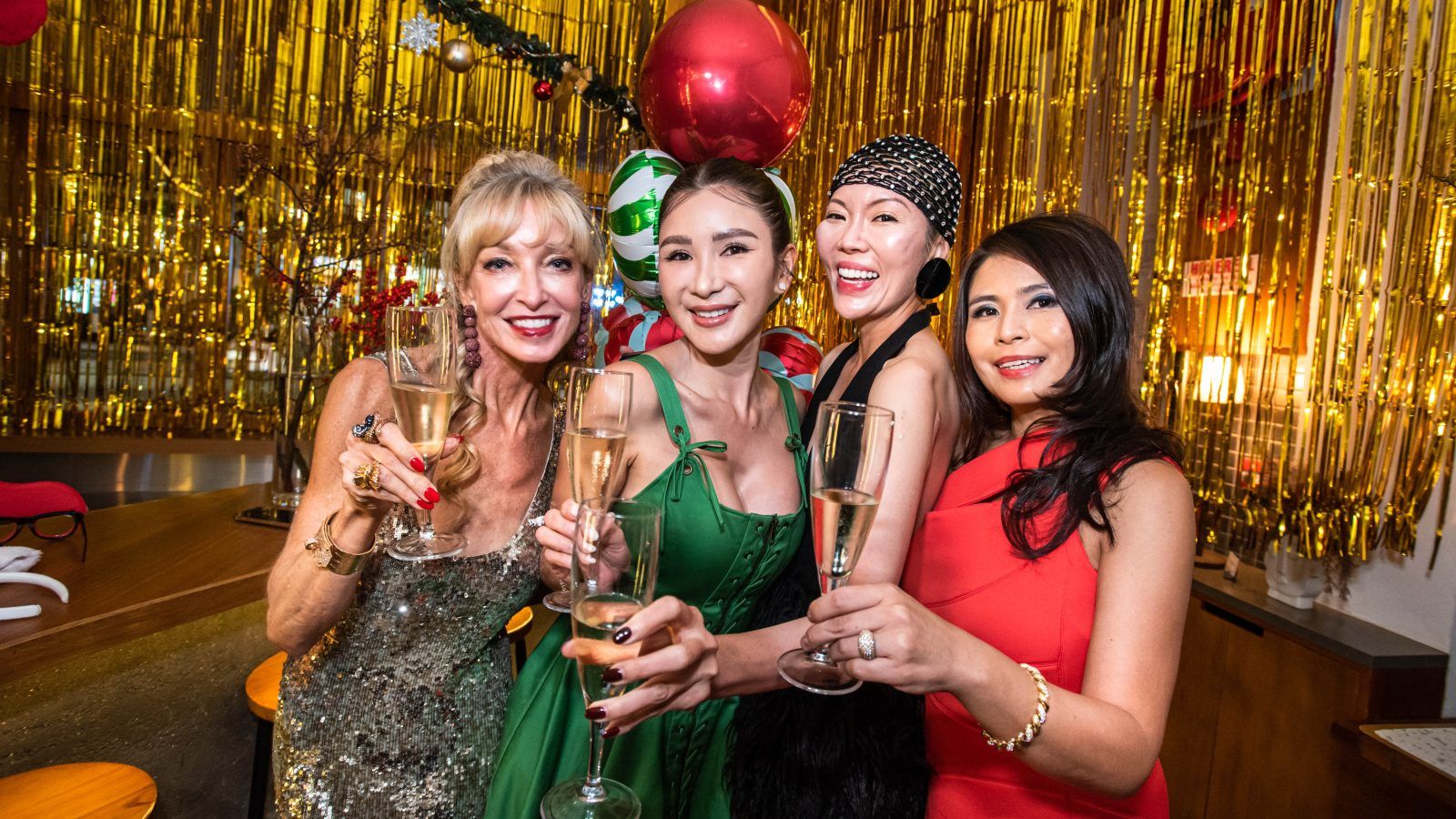 Inside Marilyn Lum, Paige Parker and Wendy Long's Epic Christmas Party