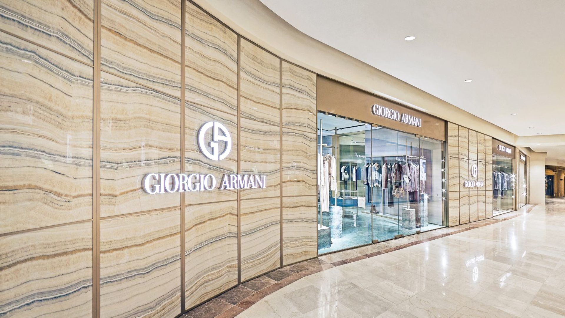 Giorgio Armani adds his personal touch to his new store in Takashimaya ...