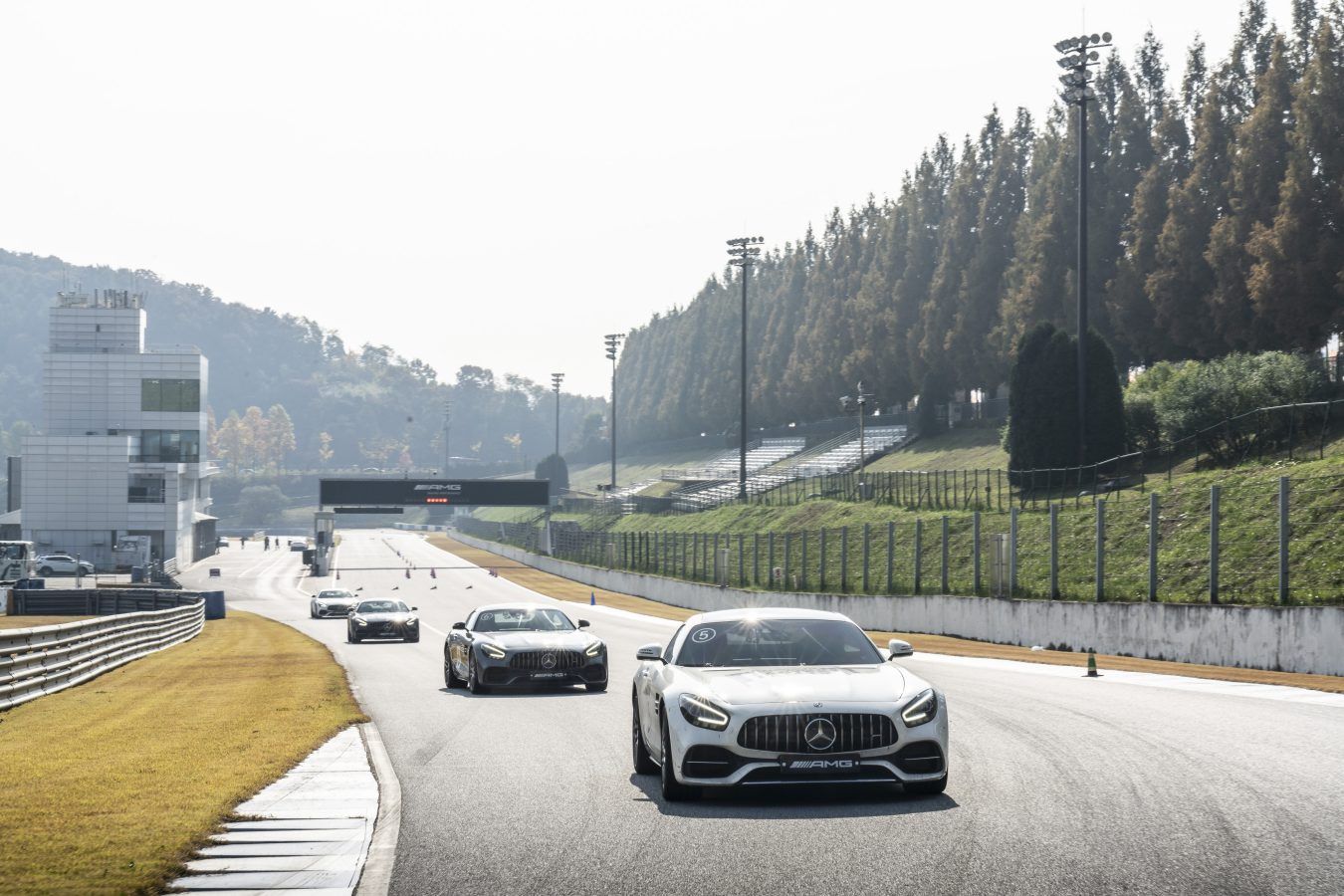 Cycle & Carriage Takes Their Clientele To The AMG Speedway in Seoul