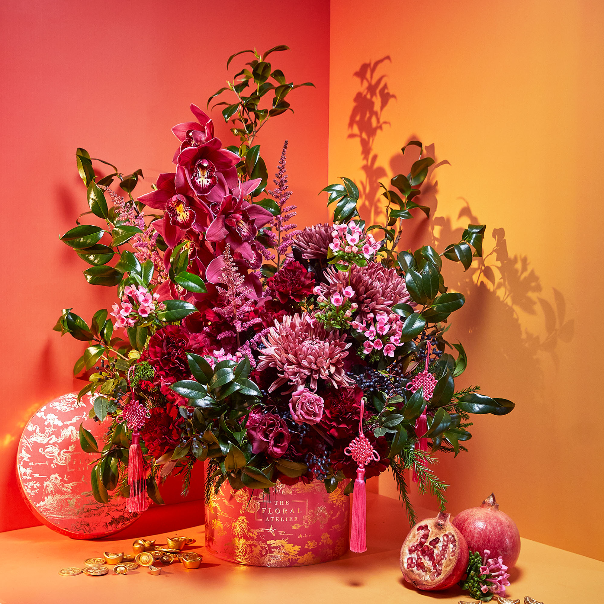 The Floral Atelier's Lelian Chew On How To Create A Festive Arrangement