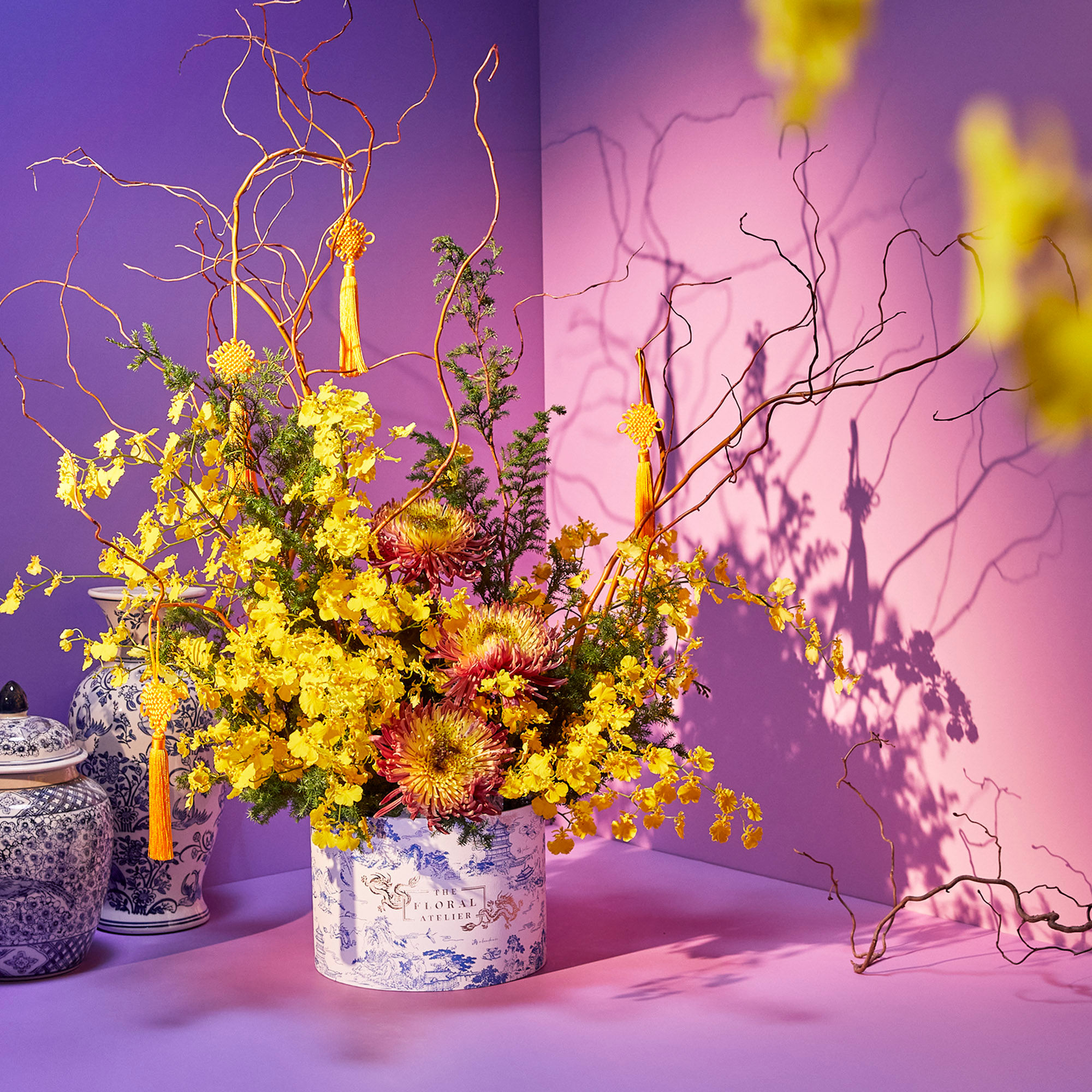 The Floral Atelier's Lelian Chew On How To Create A Festive Arrangement