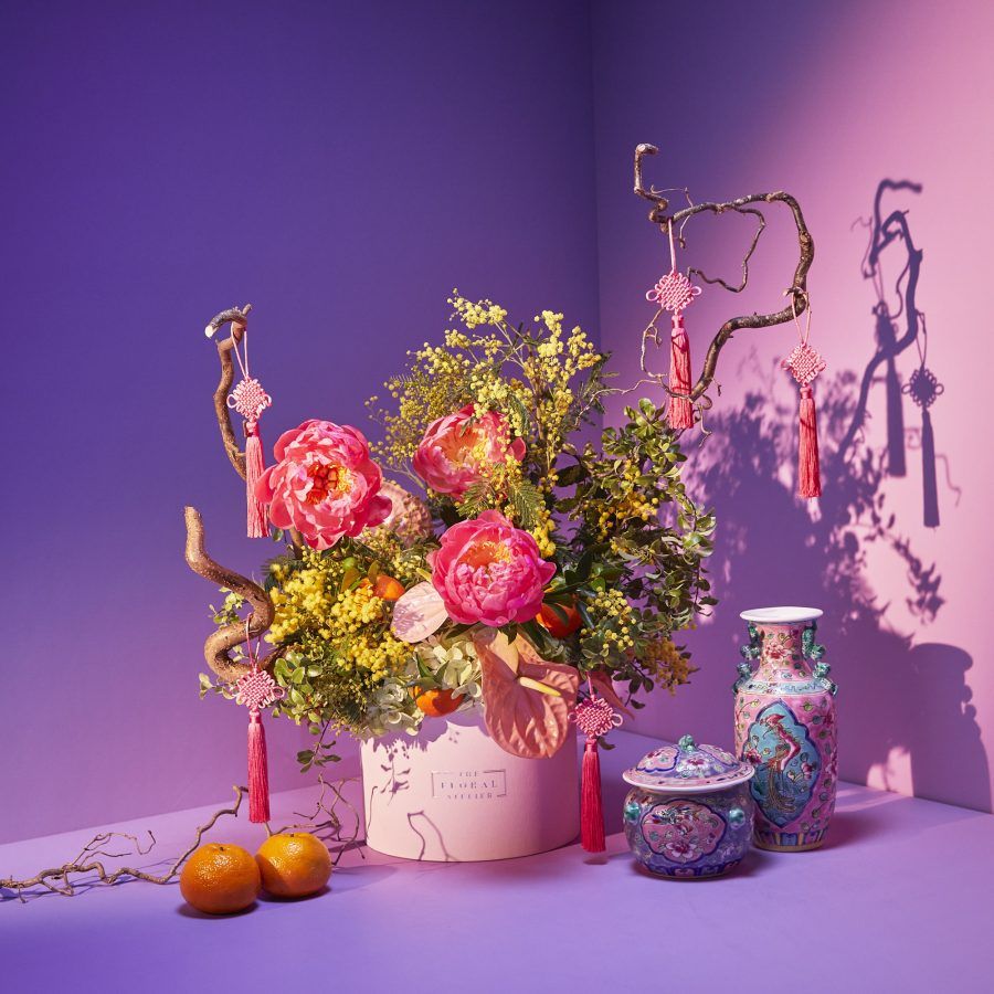 The Floral Atelier's Lelian Chew On How To Create A Festive Arrangement