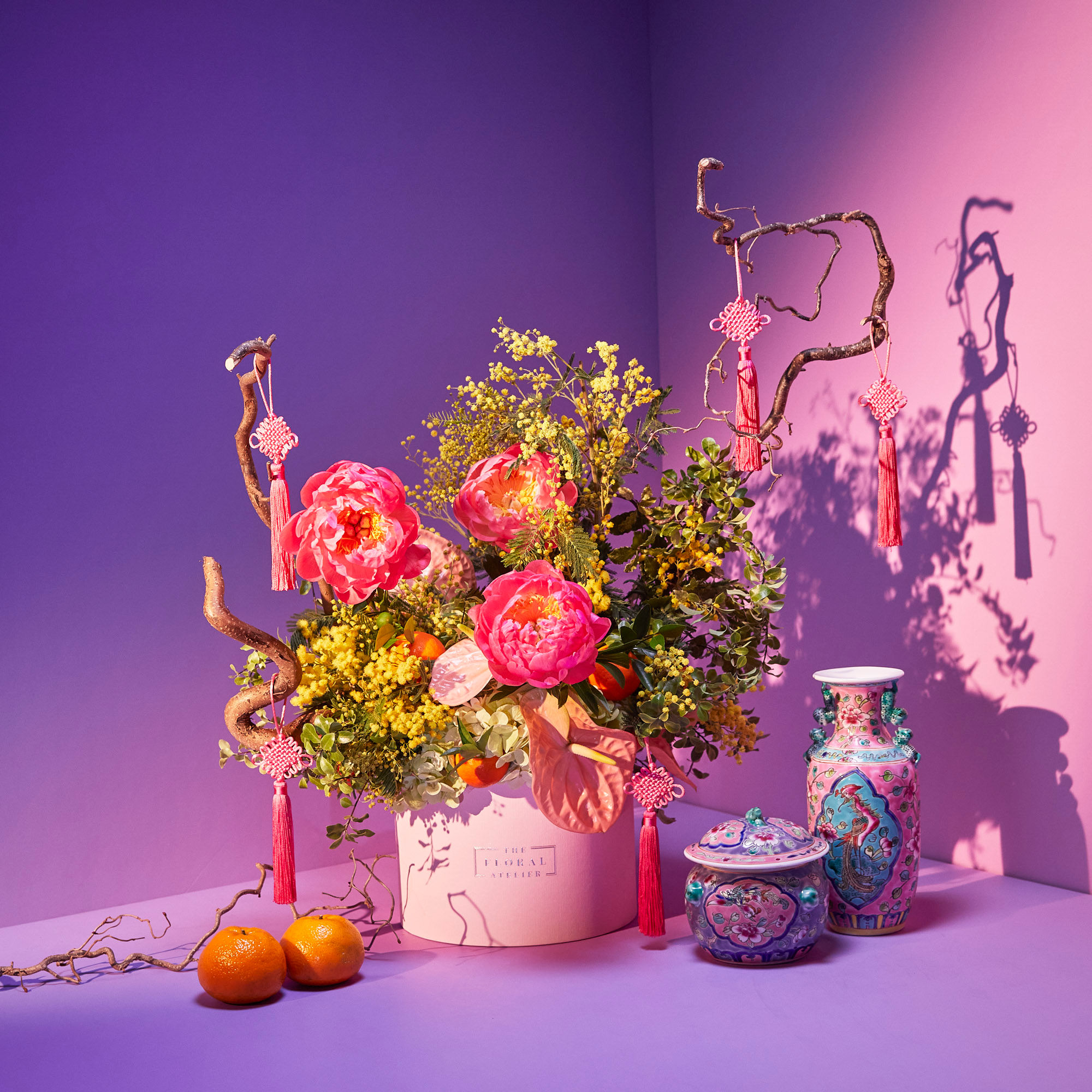 The Floral Atelier's Lelian Chew On How To Create A Festive Arrangement