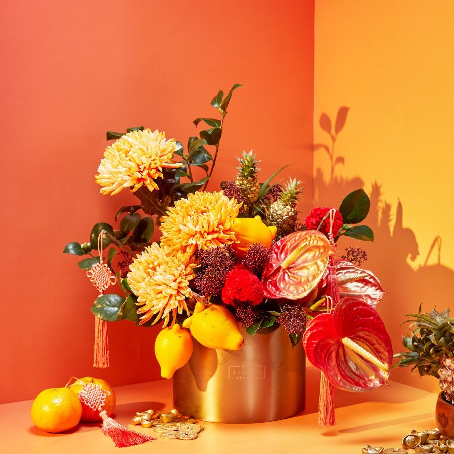The Floral Atelier's Lelian Chew On How To Create A Festive Arrangement