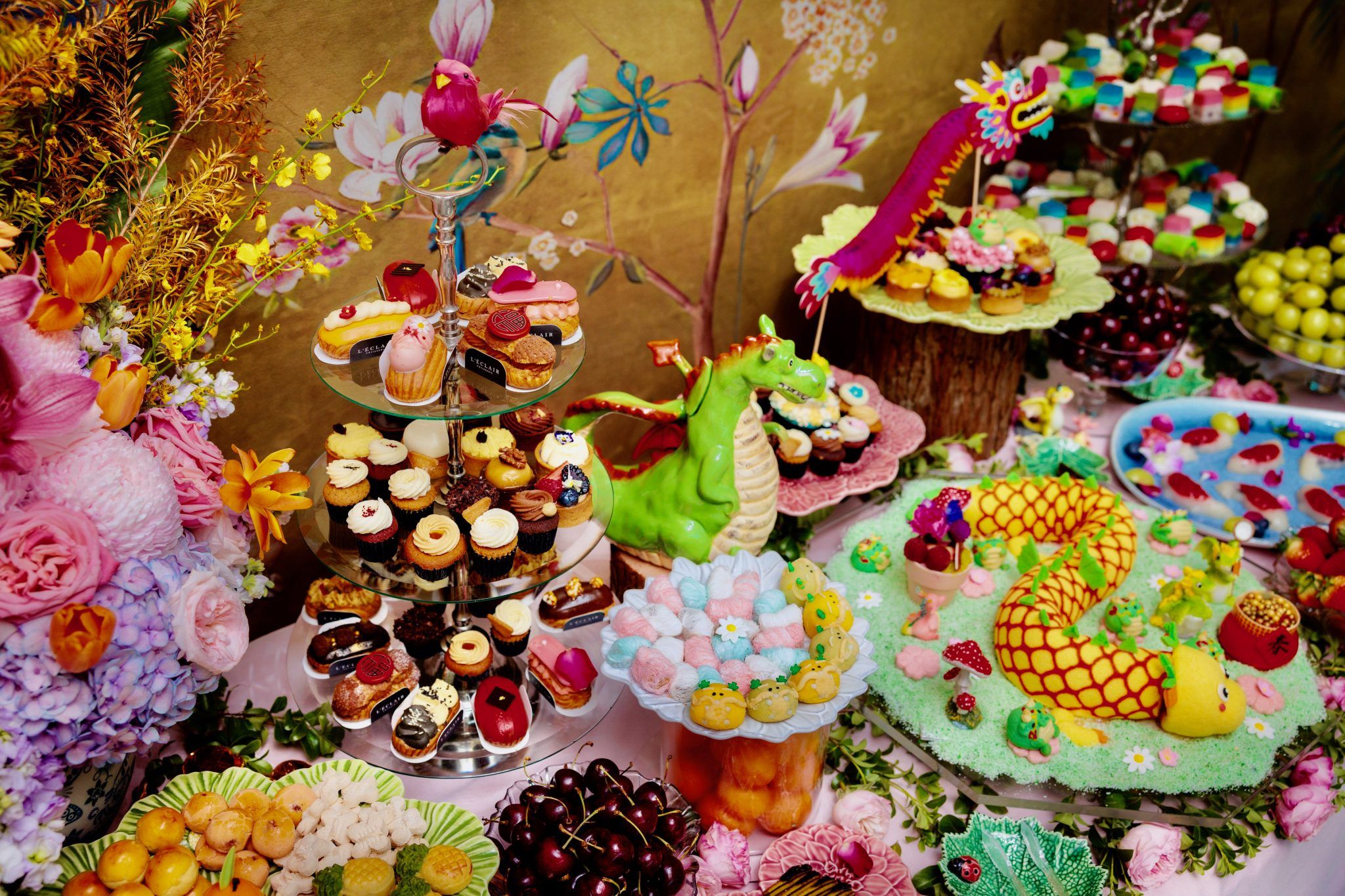 A Look At Adrian and Susan Peh's Dragon Inspired Festive Party