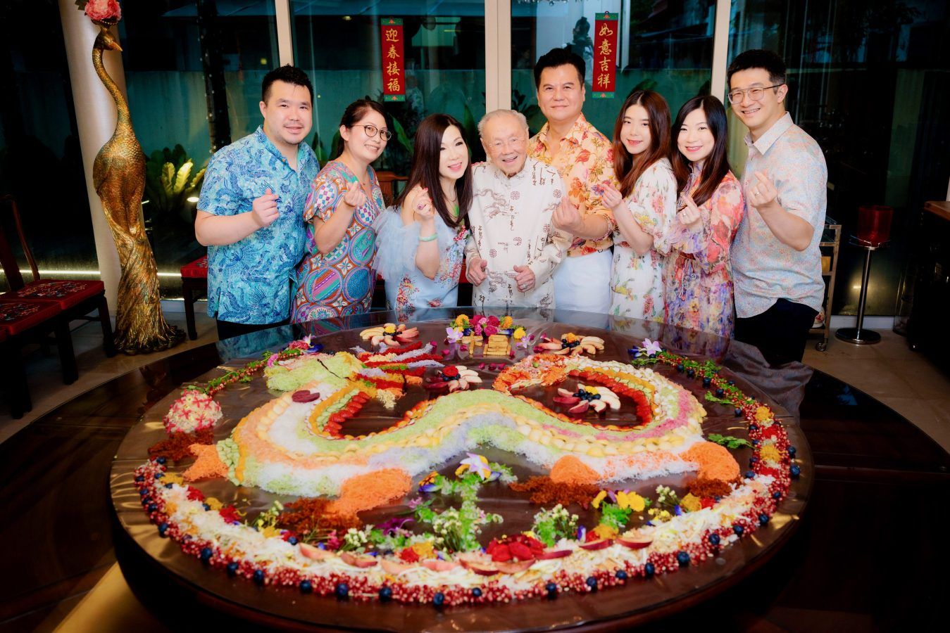 A Look At Adrian and Susan Peh's Dragon Inspired Festive Party