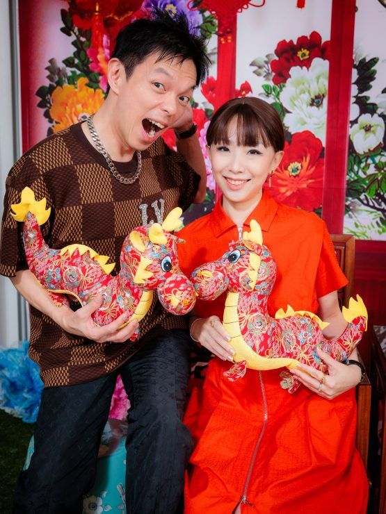 A Look At Adrian and Susan Peh's Dragon Inspired Festive Party