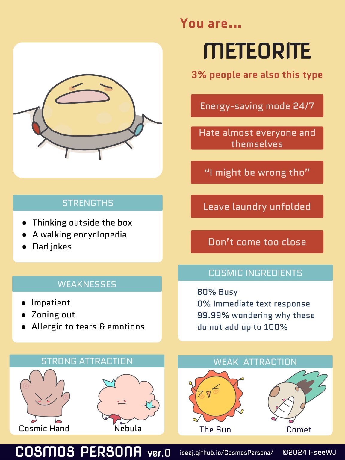 How to take the Cosmos Persona test that's all over Instagram Stories