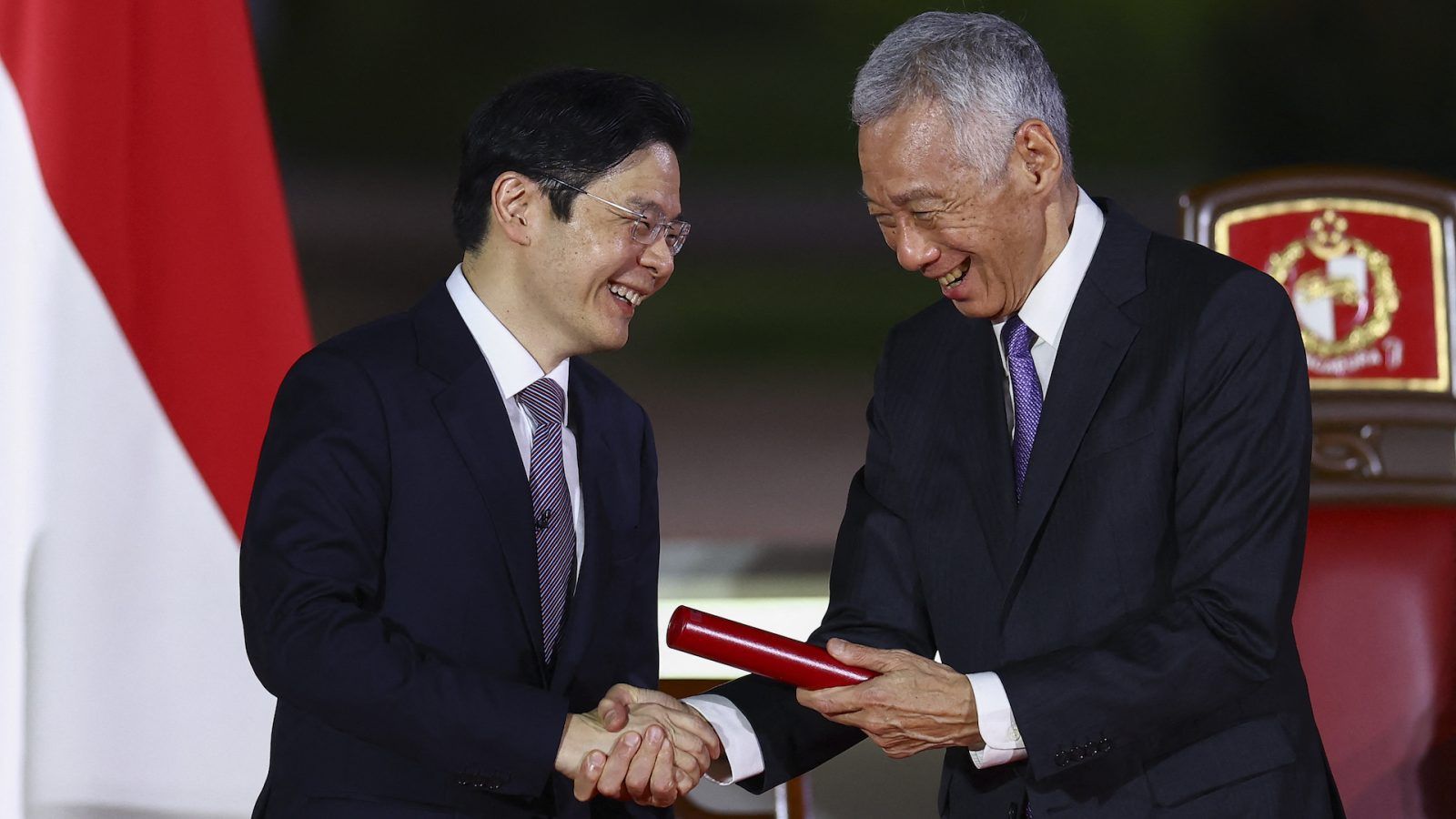 Key moments of Singapore PM Lawrence Wong's swearing-in ceremony