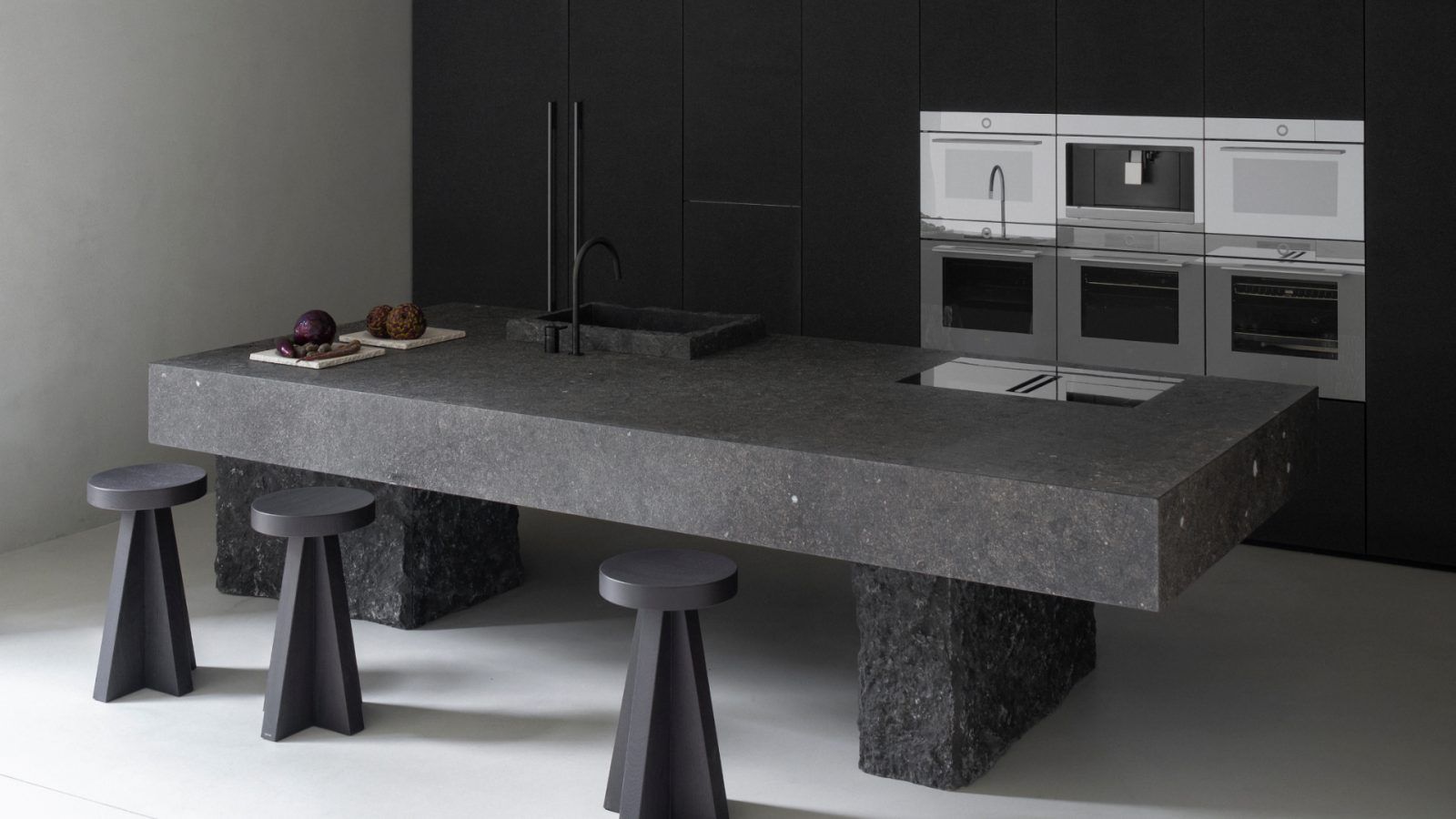 V-Zug integrates luxurious kitchen appliances into sleek designer cabinets