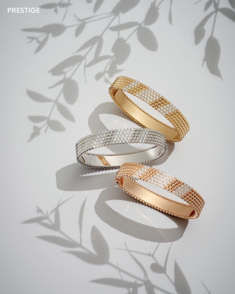 Van Cleef & Arpels' Perlée (with gemstones!) take the spotlight