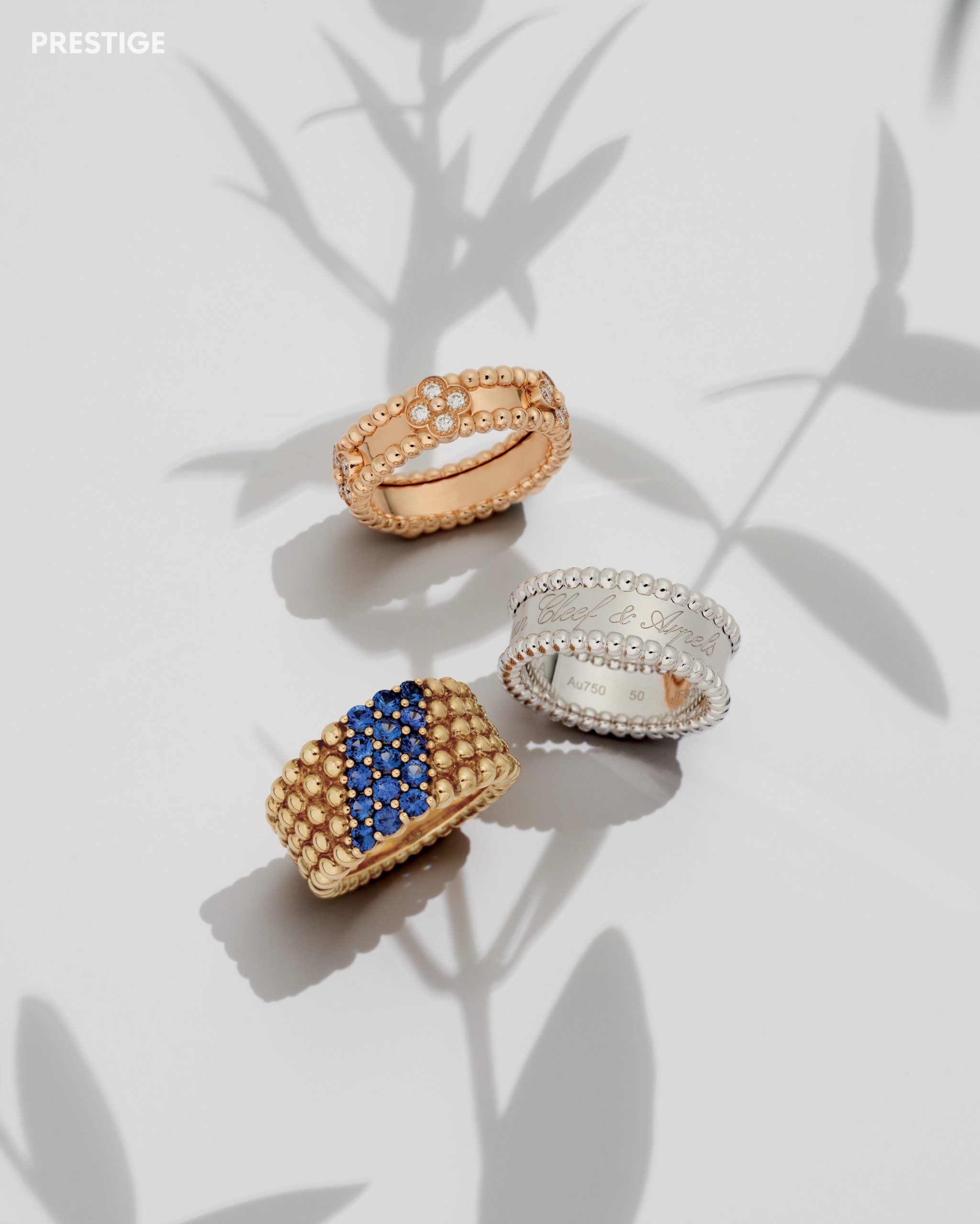 Van Cleef & Arpels' Perlée (with gemstones!) take the spotlight