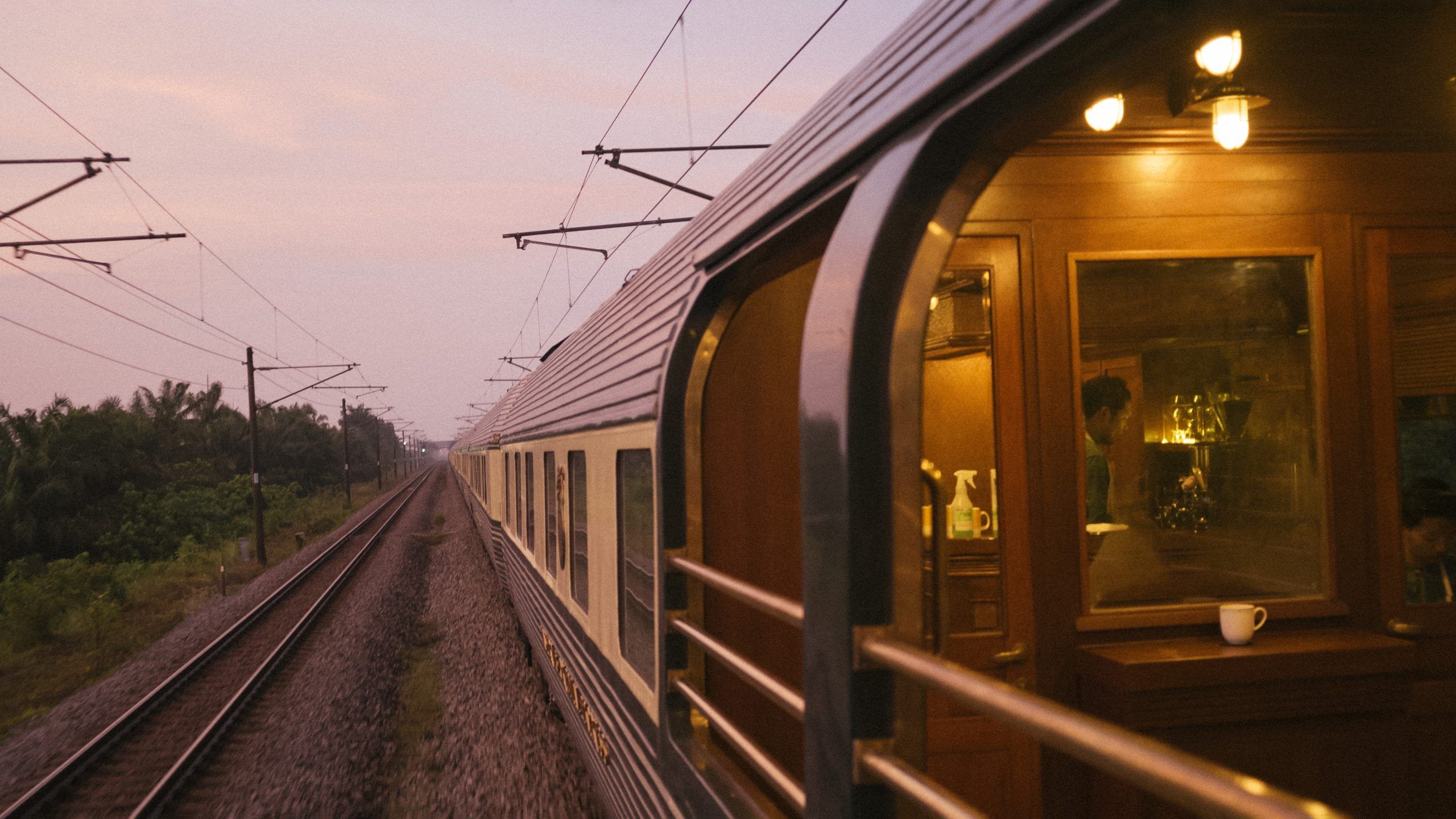 Inside The Dior Spa on the Eastern & Oriental Express