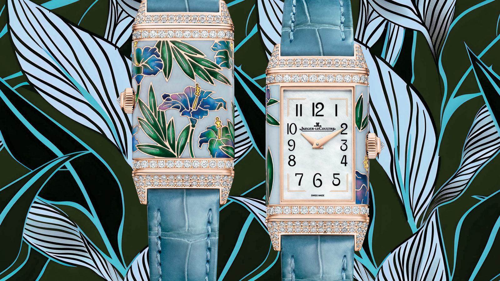 Jaeger-LeCoultre Blooms With the Reverso One "Precious Flowers"