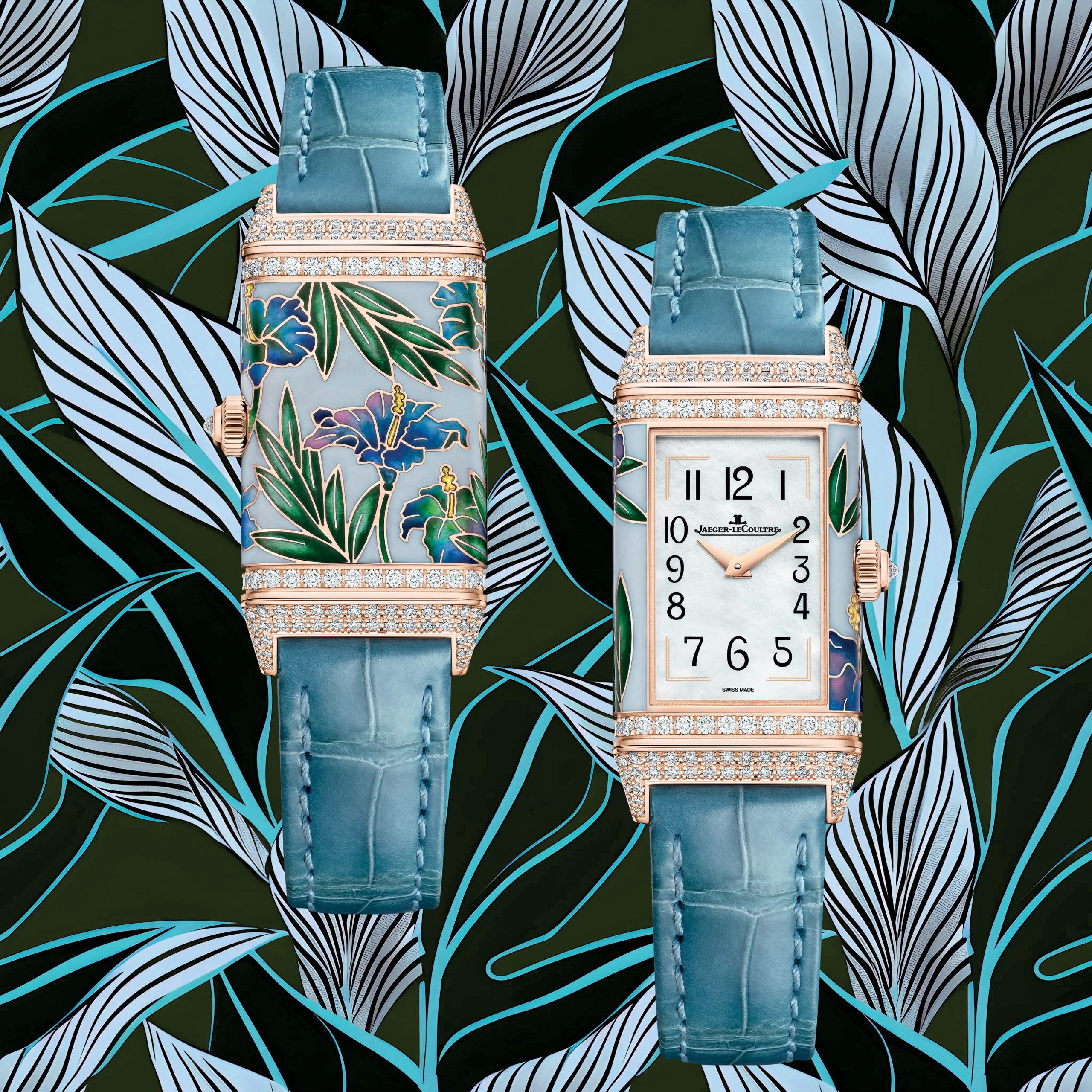 Jaeger-LeCoultre Blooms With the Reverso One "Precious Flowers"