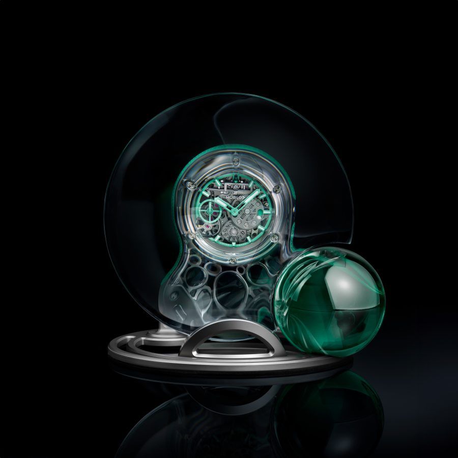 Hublot's Arsham Droplet: Pocket watch, pendant and table clock in one