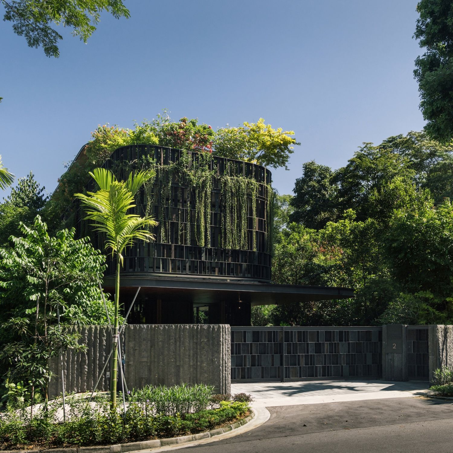 Wallflower Architects' Touching Eden House is a garden-inspired GCB