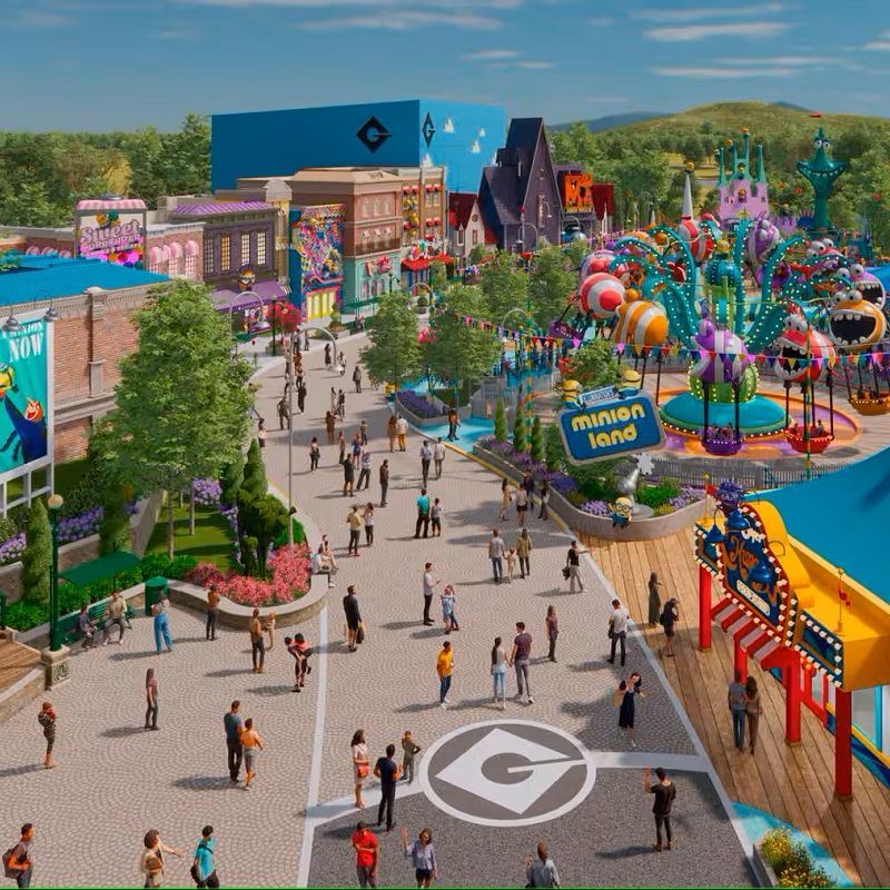 A look at Minion Land and its attractions at Universal Studios ...