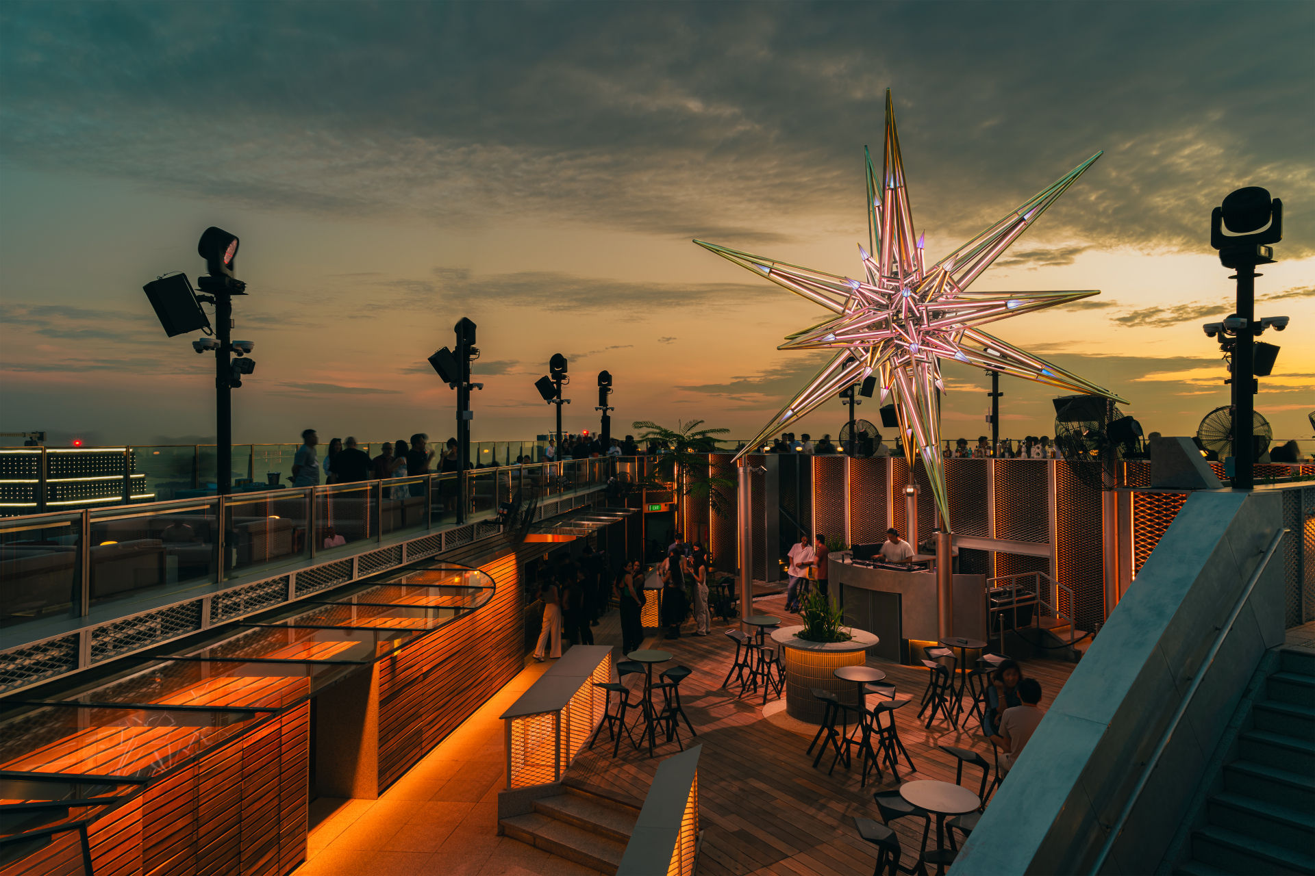 Inside NOVA, Singapore’s tallest rooftop bar