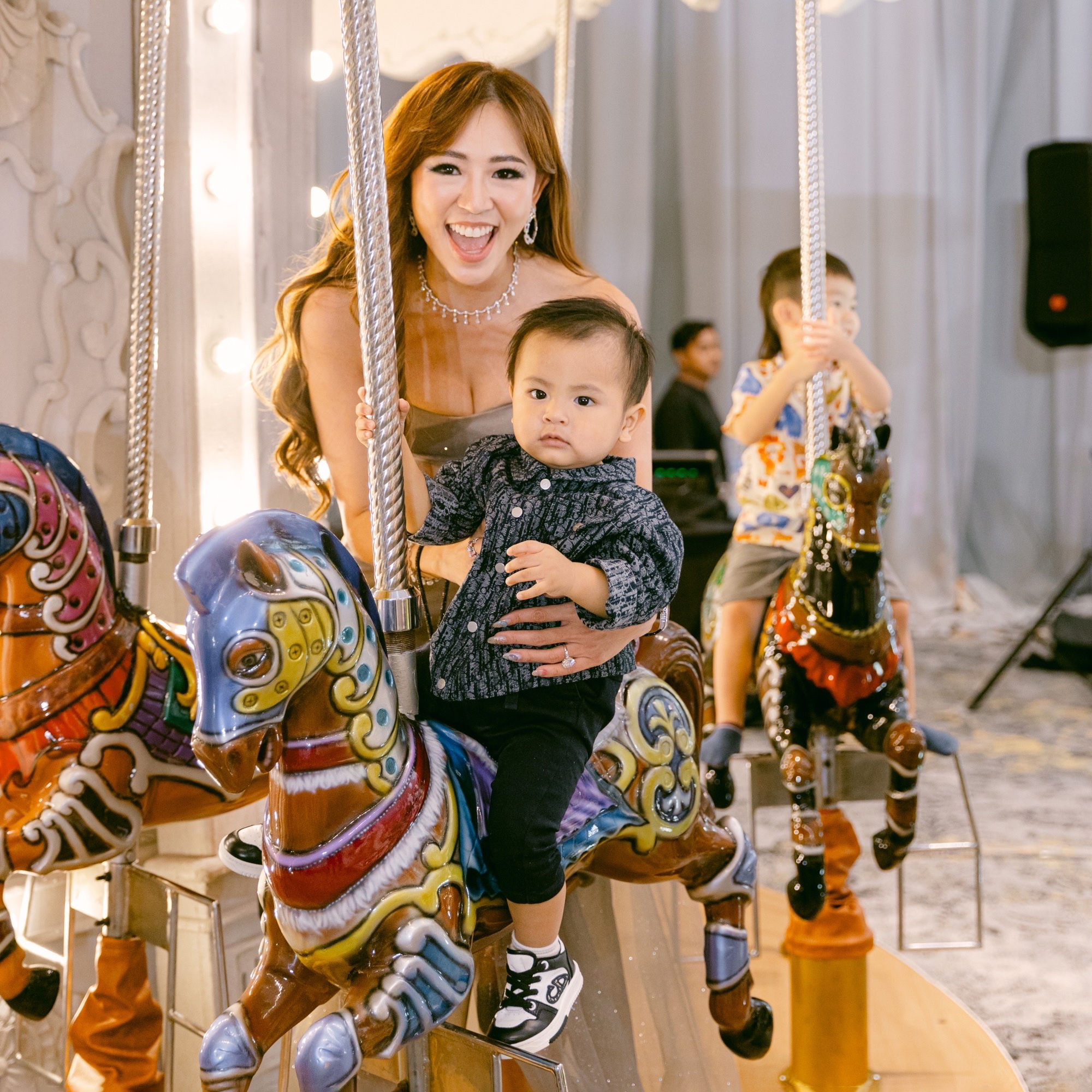 Sherry Ang Threw Two Spectacular Parties for Her Son Alonzee