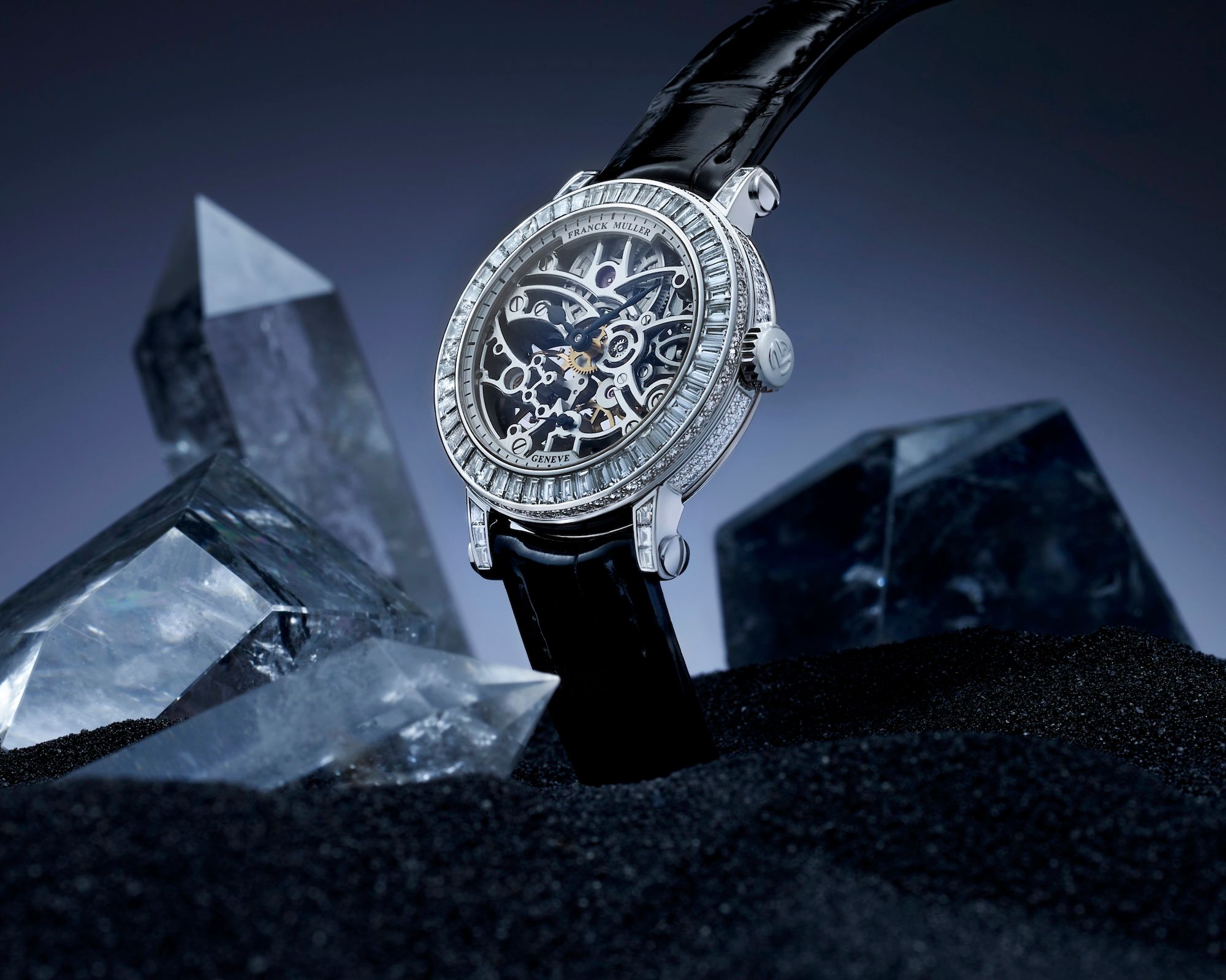 Franck Muller Asia Pacific exclusive Round Skeleton Baguette 31