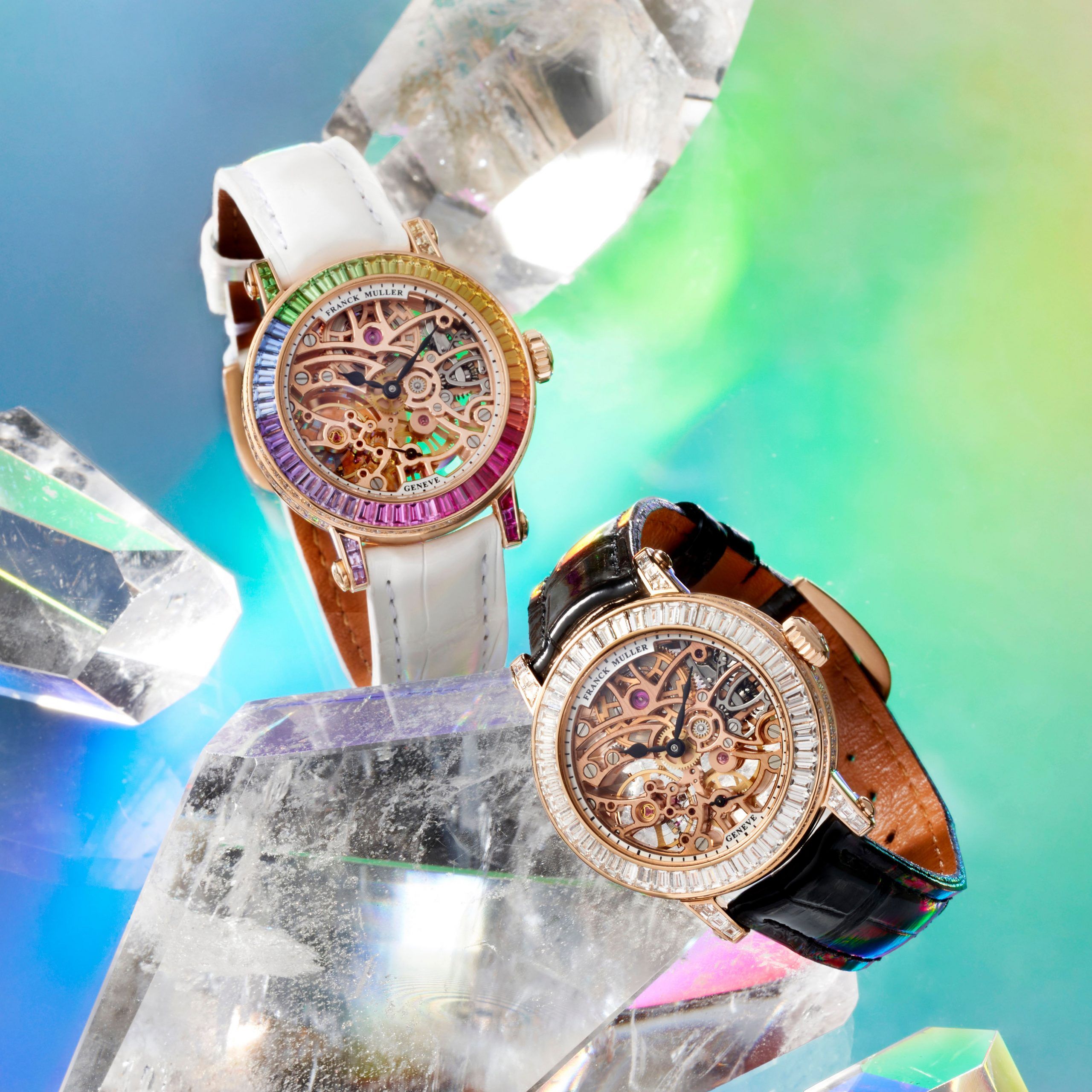 Franck Muller Asia Pacific exclusive Round Skeleton Baguette 31