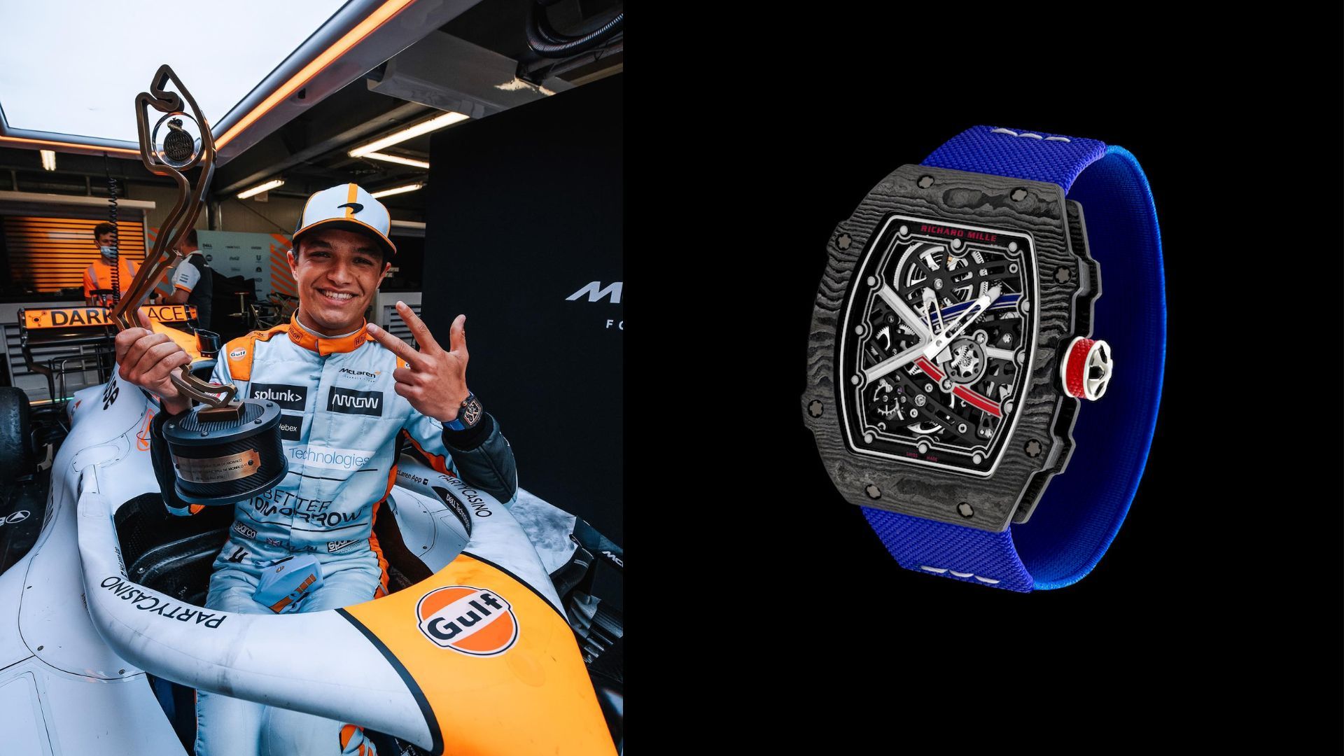 Who has a greater collection of watches, Max Verstappen or Lando Norris?