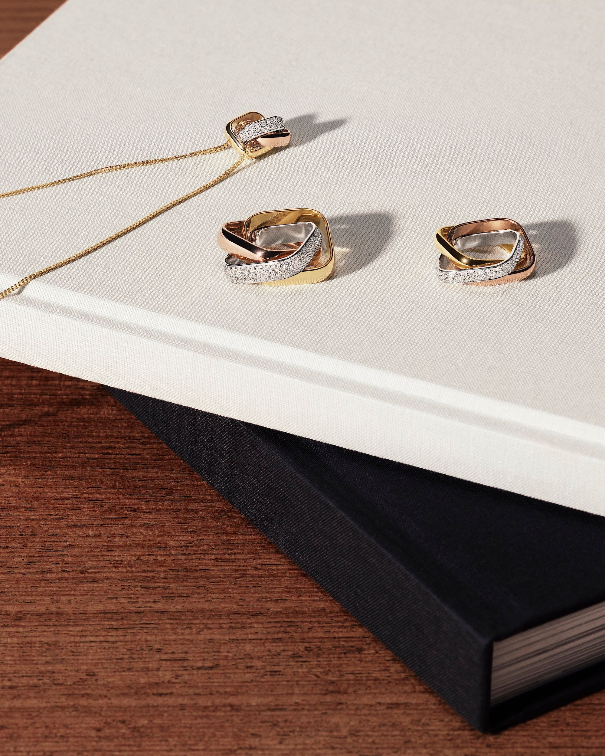 The Cartier Trinity line now includes a cushion form and animal designs