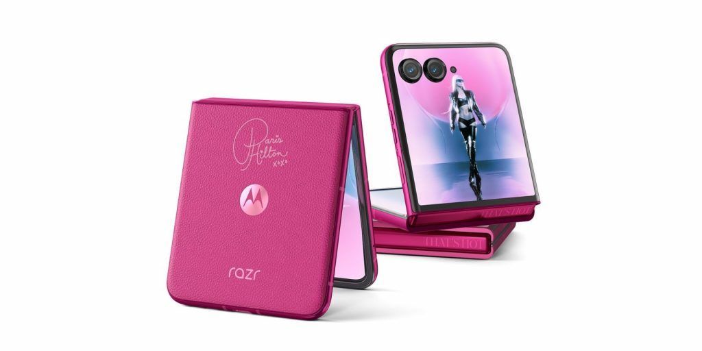 Paris Hilton unveils new limited edition Motorola Razr+ in Y2K nod ...