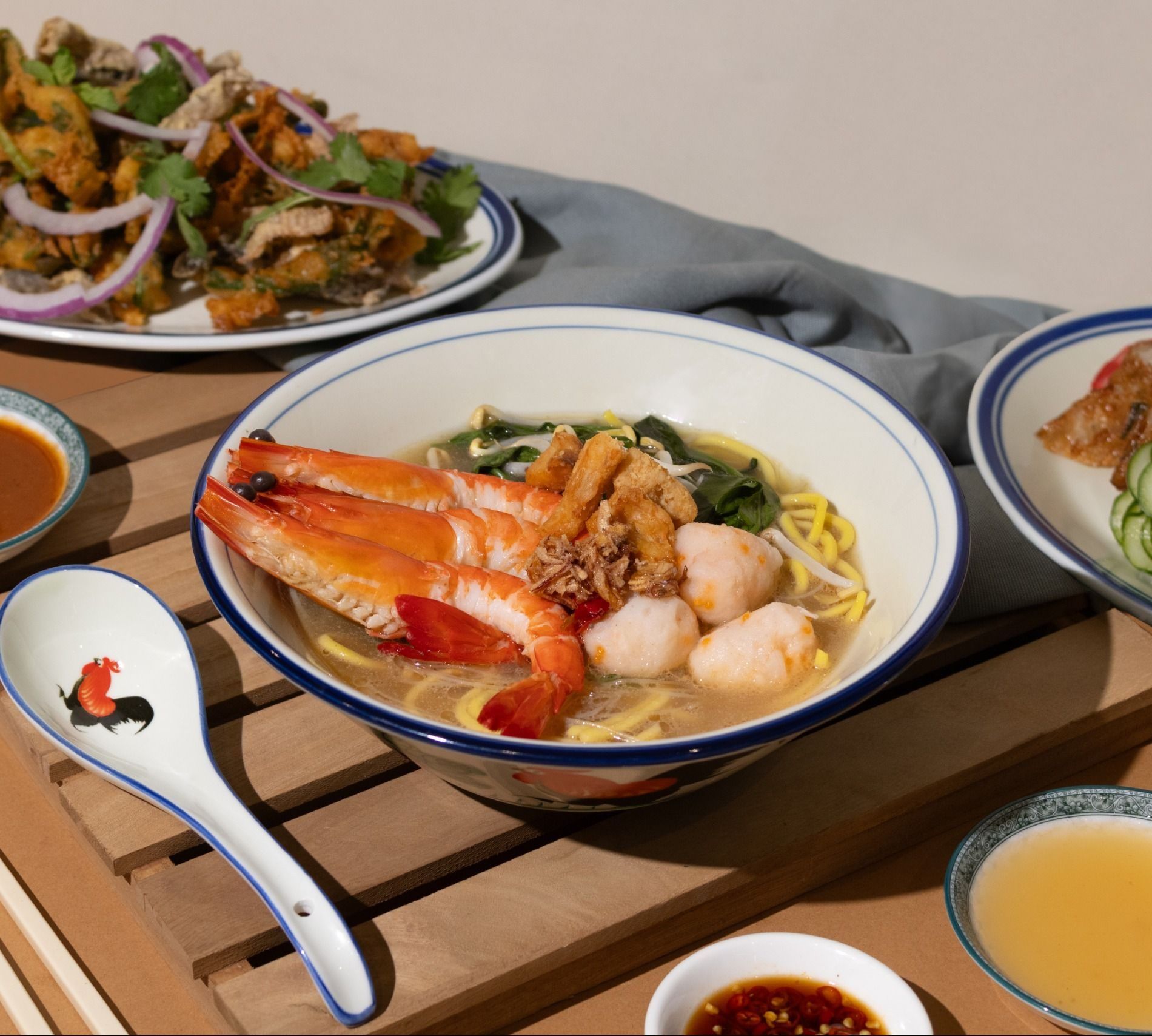 Tanglin Cookhouse x Da Dong Prawn Noodles collab details - Prestige SG