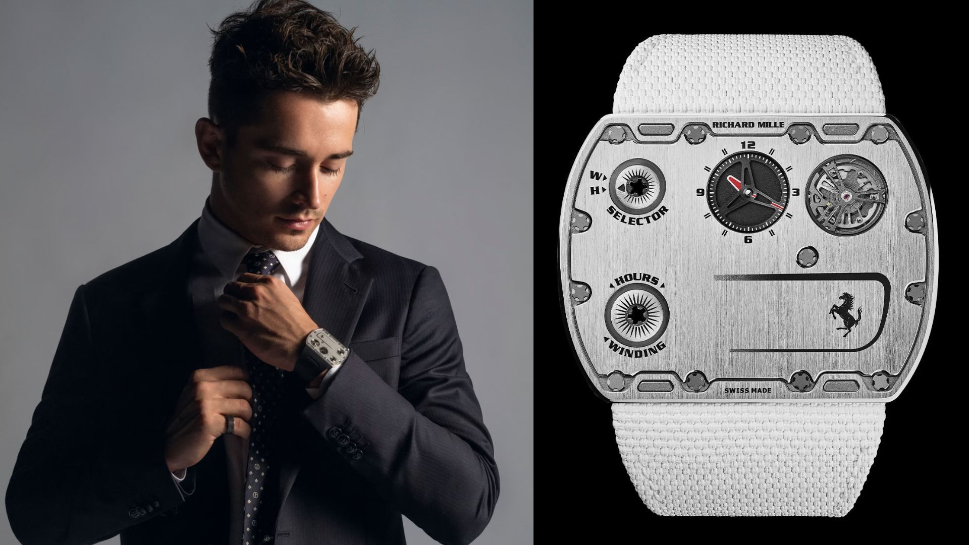 Comparing Charles Leclerc's and Lewis Hamilton's watch collections