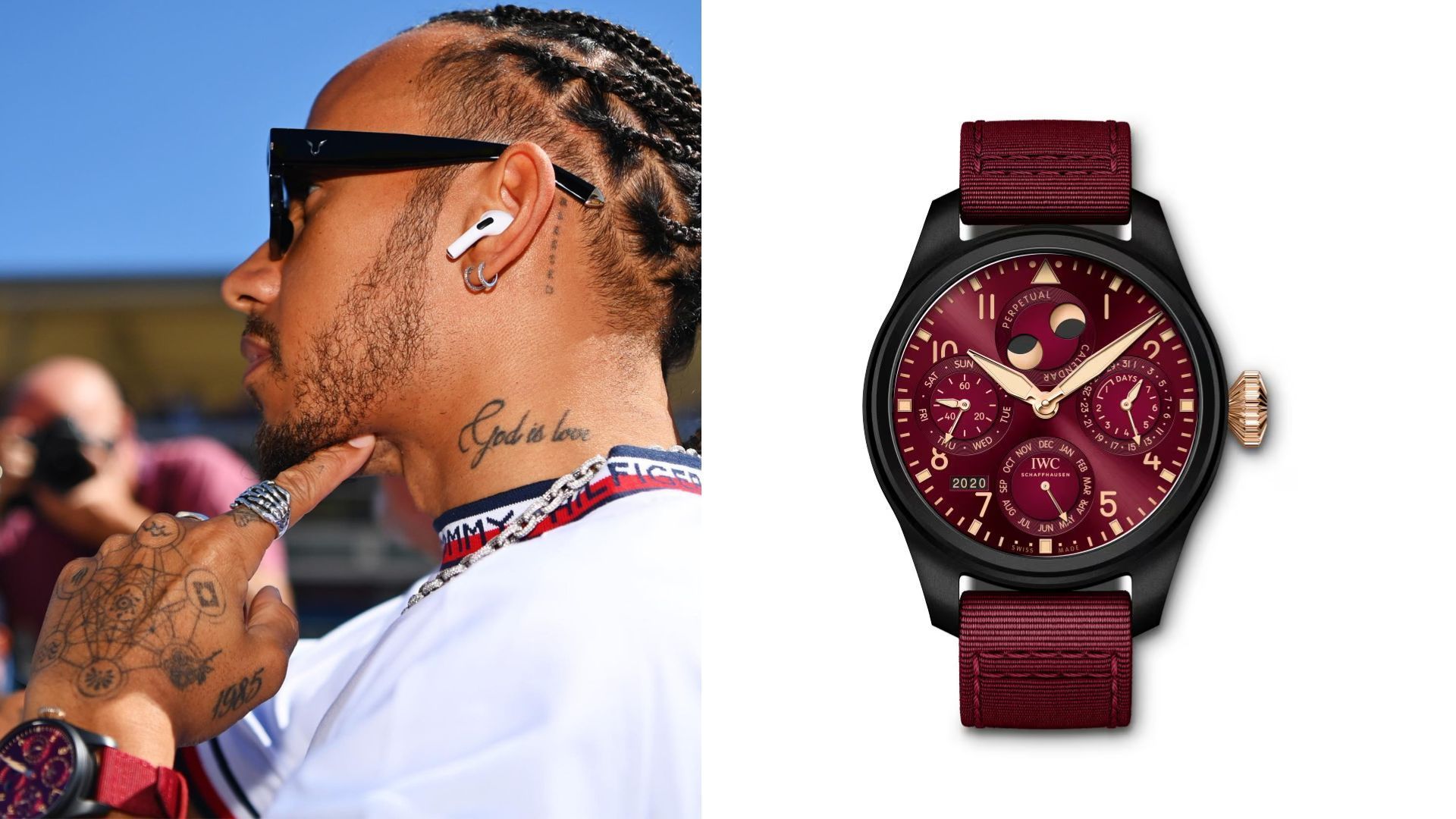 Comparing Charles Leclerc's and Lewis Hamilton's watch collections