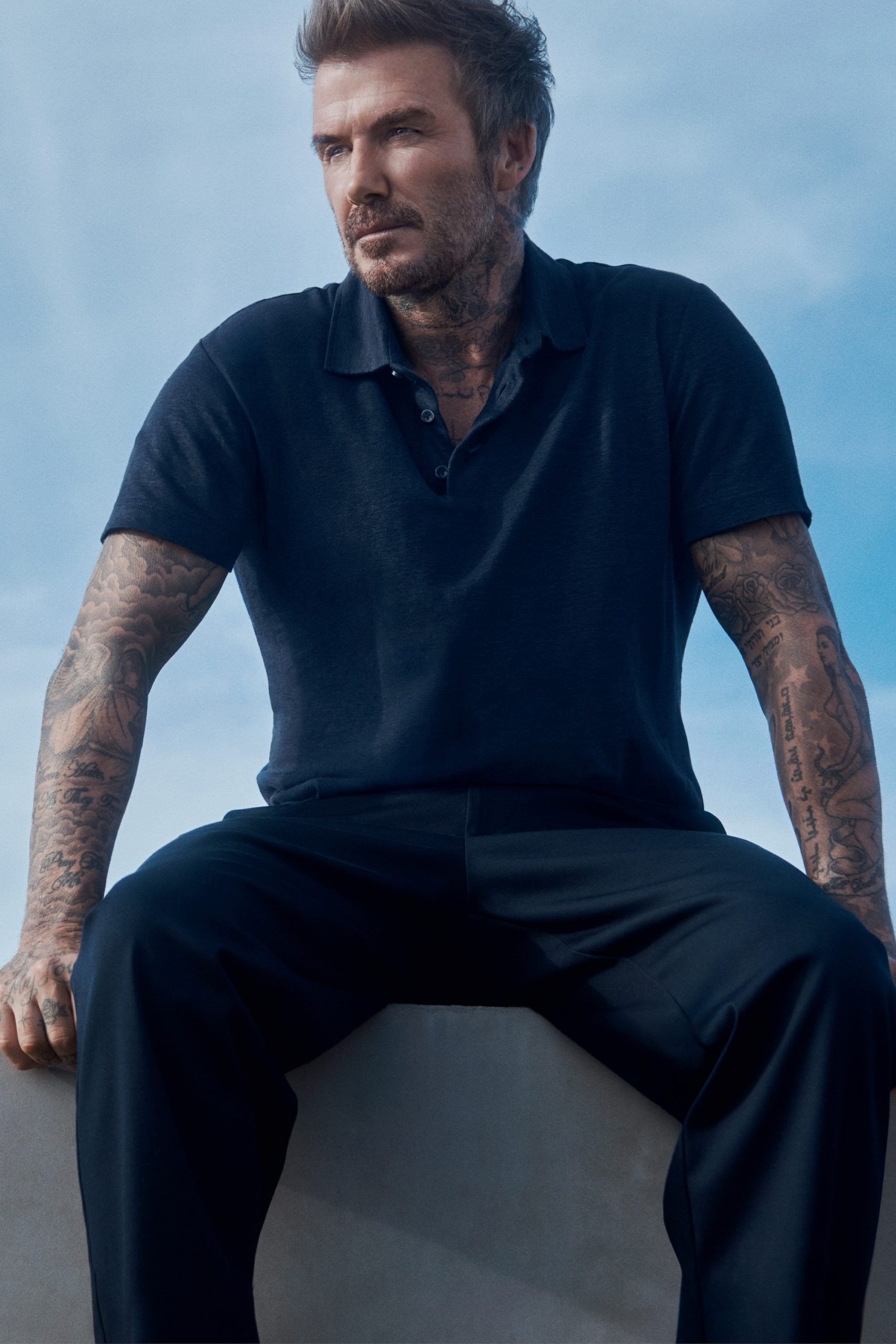 david beckham casual clothes