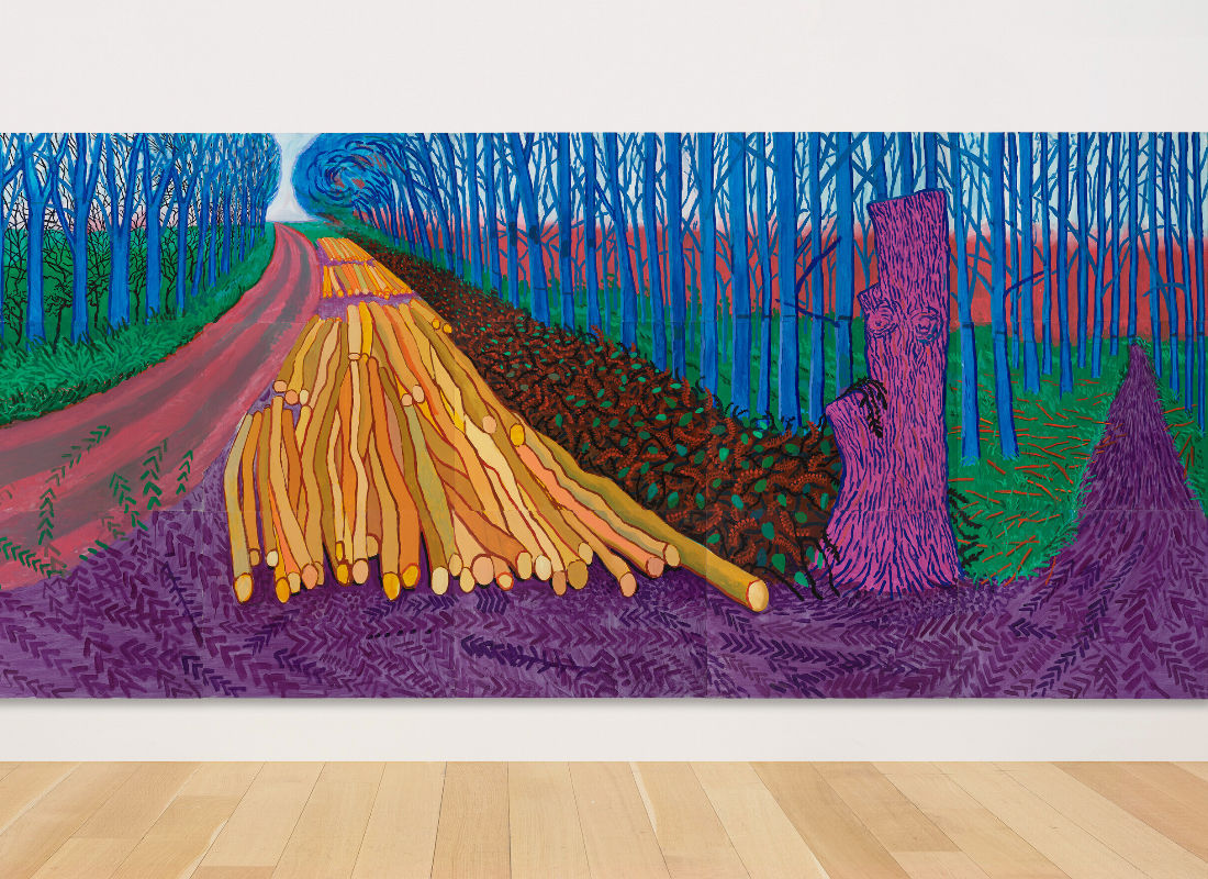 The eleven most costly pieces of David Hockney's artwork