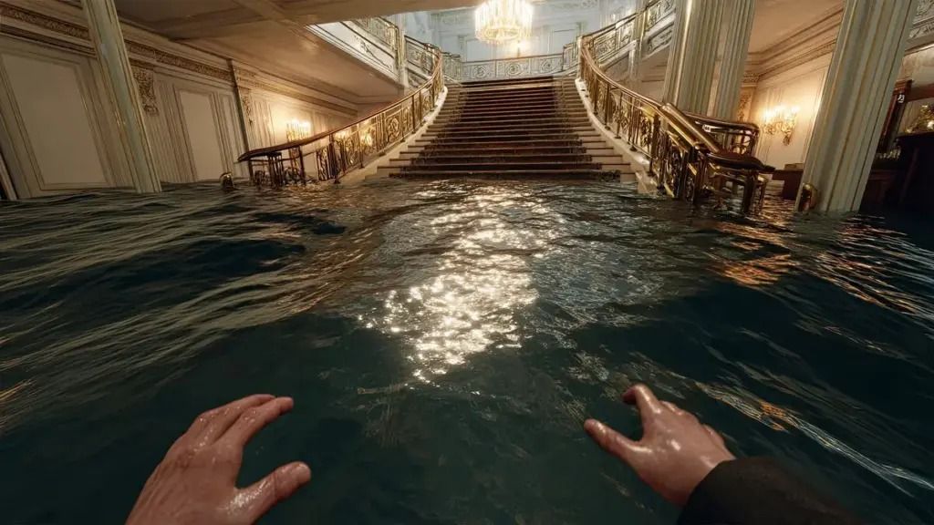 Try and survive the Titanic with the Titanic Escape Simulator game ...