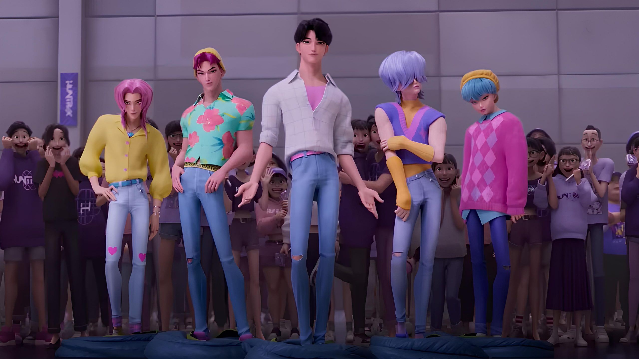 Top stage attire from KPop Demon Hunters