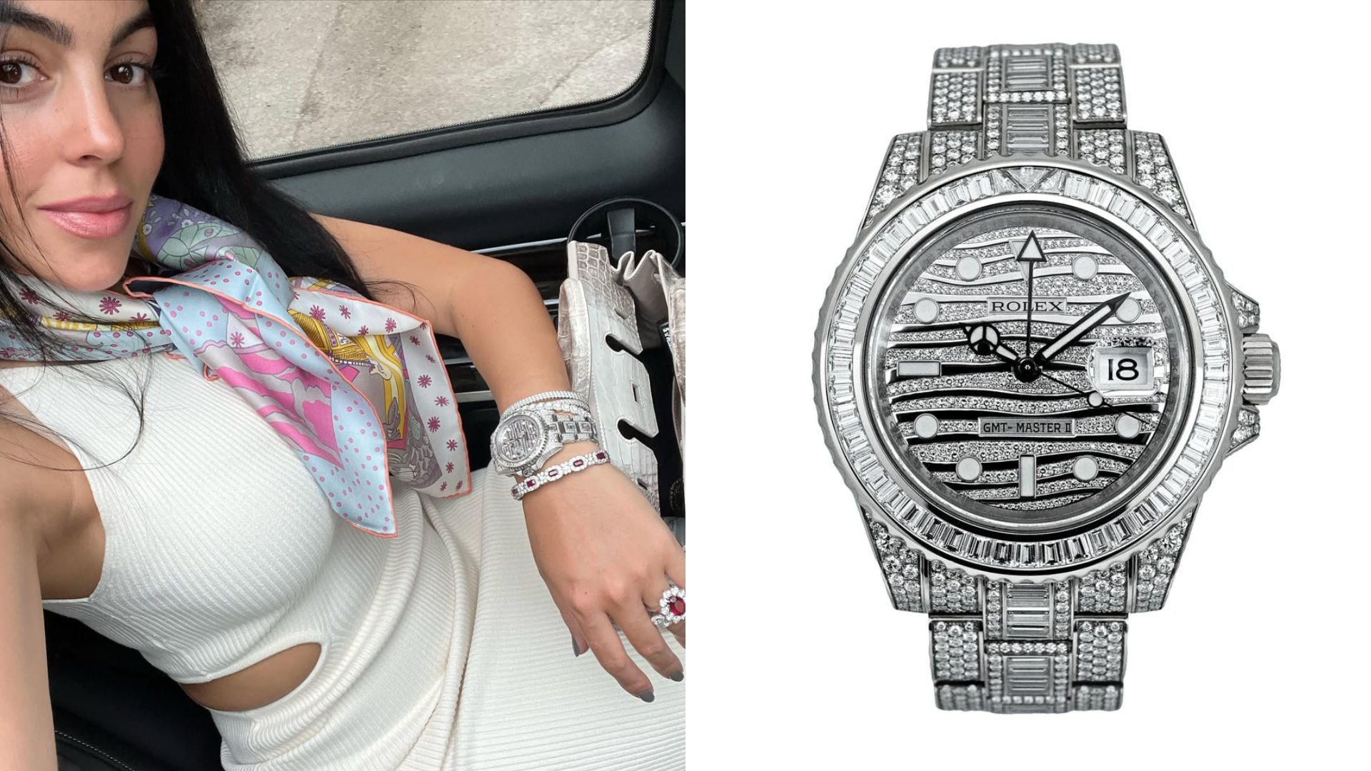 Inside the luxury watch collection of Georgina Rodriguez