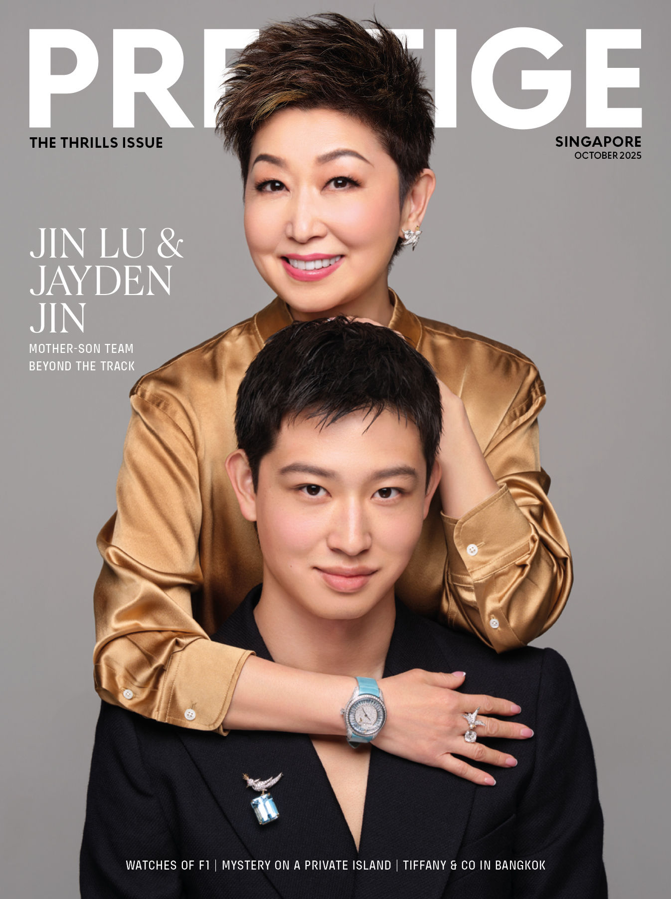 On the cover: Jayden Jin and Jin Lu