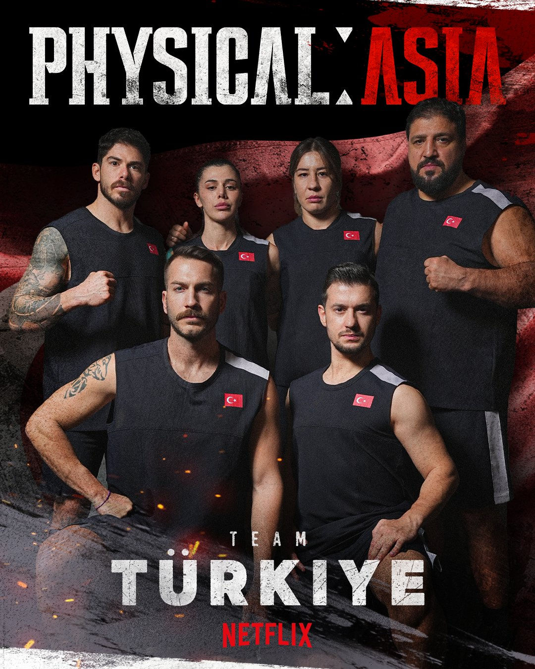 Physical: Asia contestants: All the 48 participating athletes ...