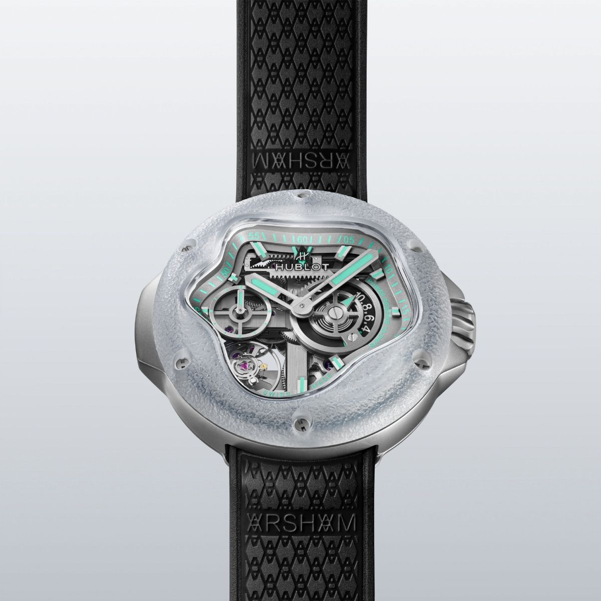 Hublot x Daniel Arsham: MP-17 Meca-10 Arsham Splash Titanium Sapphire