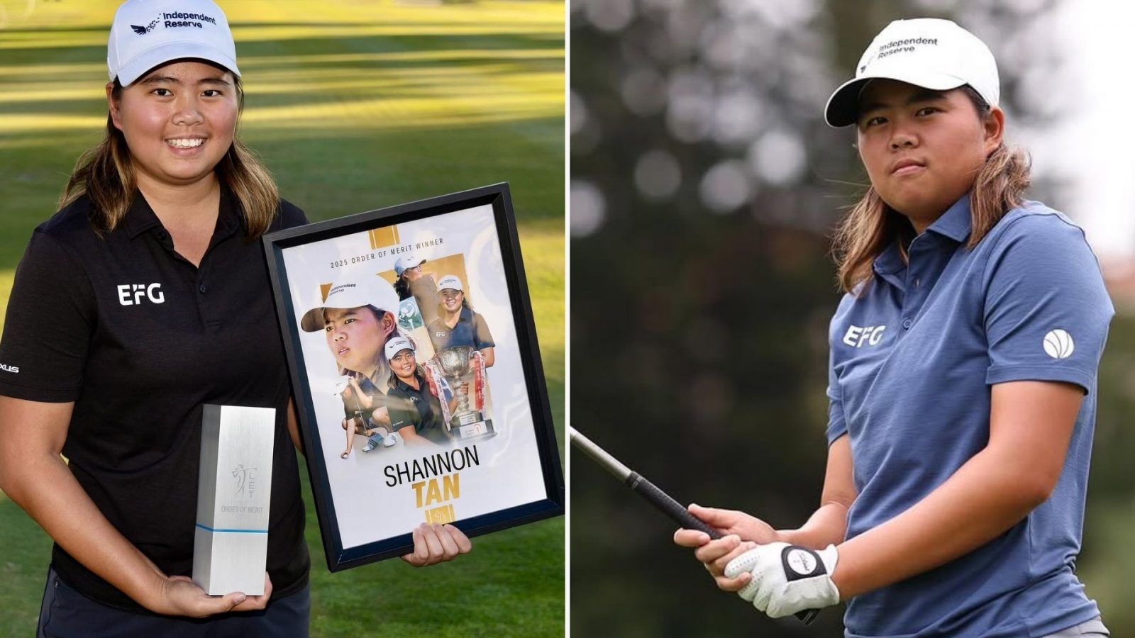 Shannon Tan receives 2025 Ladies European Tour Order of Merit