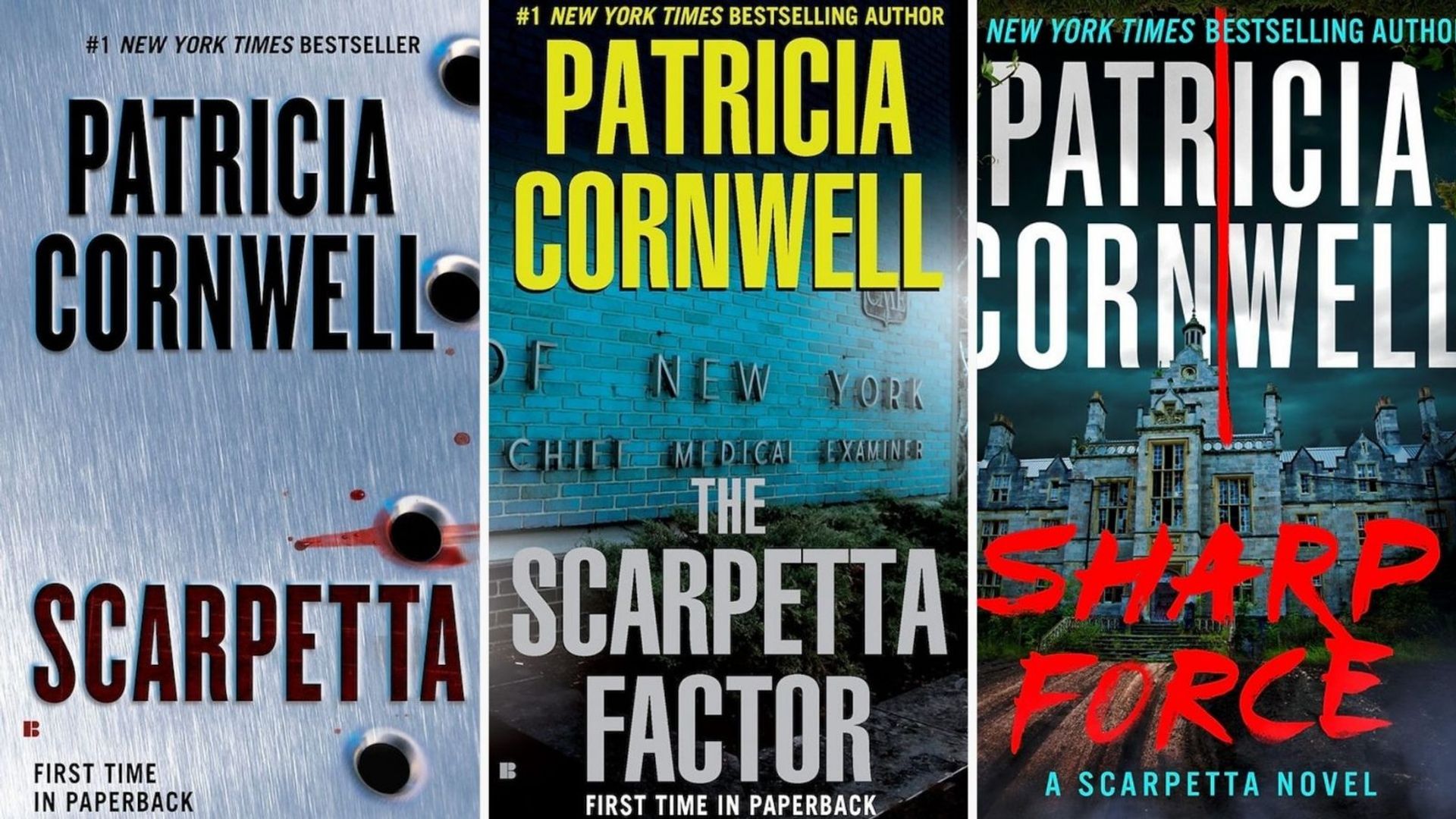 How to read Patricia Cornwell's Scarpetta books in order