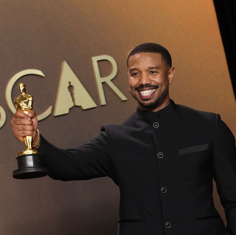 Michael B Jordan clinches best actor Oscar for 'Sinners ...