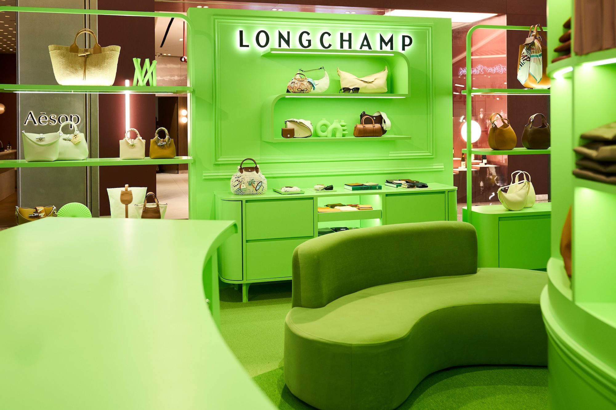 The new Longchamp store in Singapore – PrestigeOnline Singapore