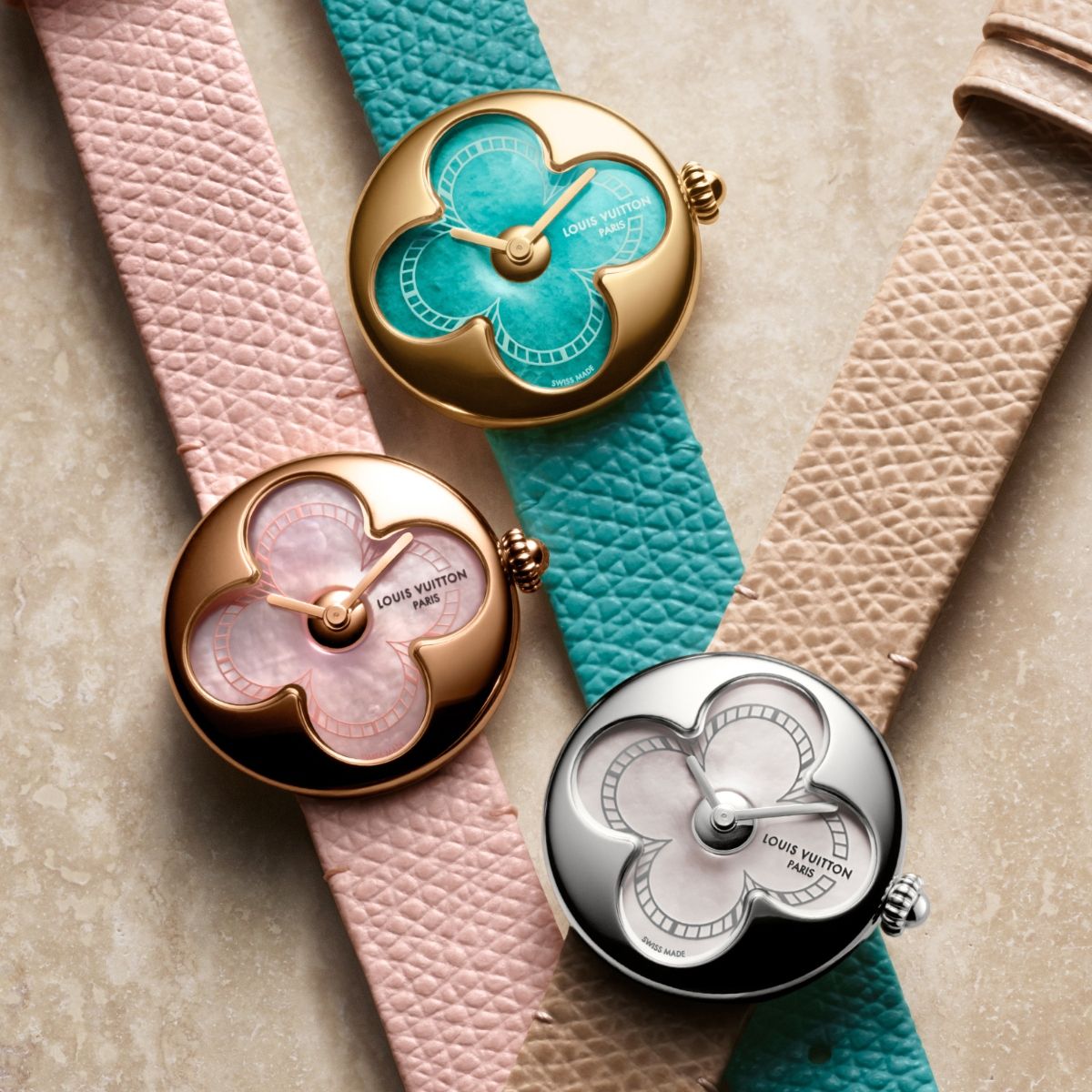 Louis Vuitton expands Color Blossom Collection with new jewellery watches