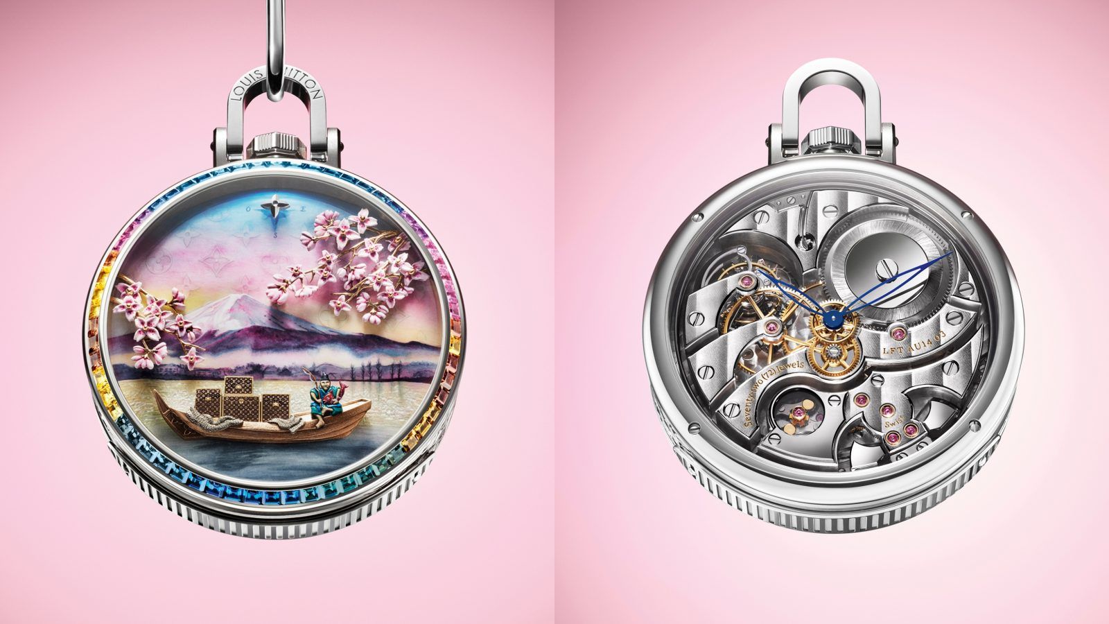 A theatre in spring: Louis Vuitton Escale au Mount Fuji