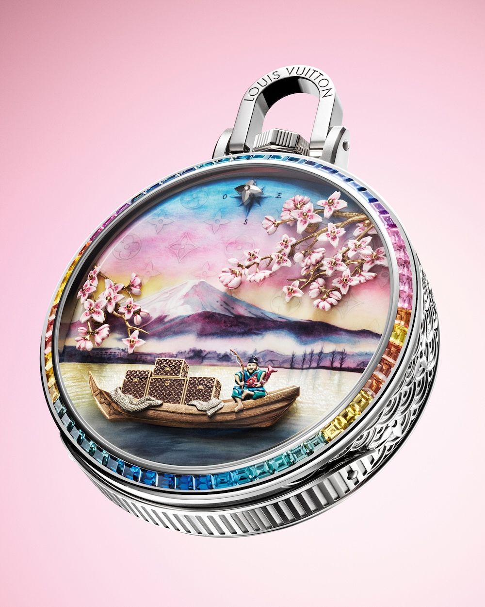 A theatre in spring: Louis Vuitton Escale au Mount Fuji
