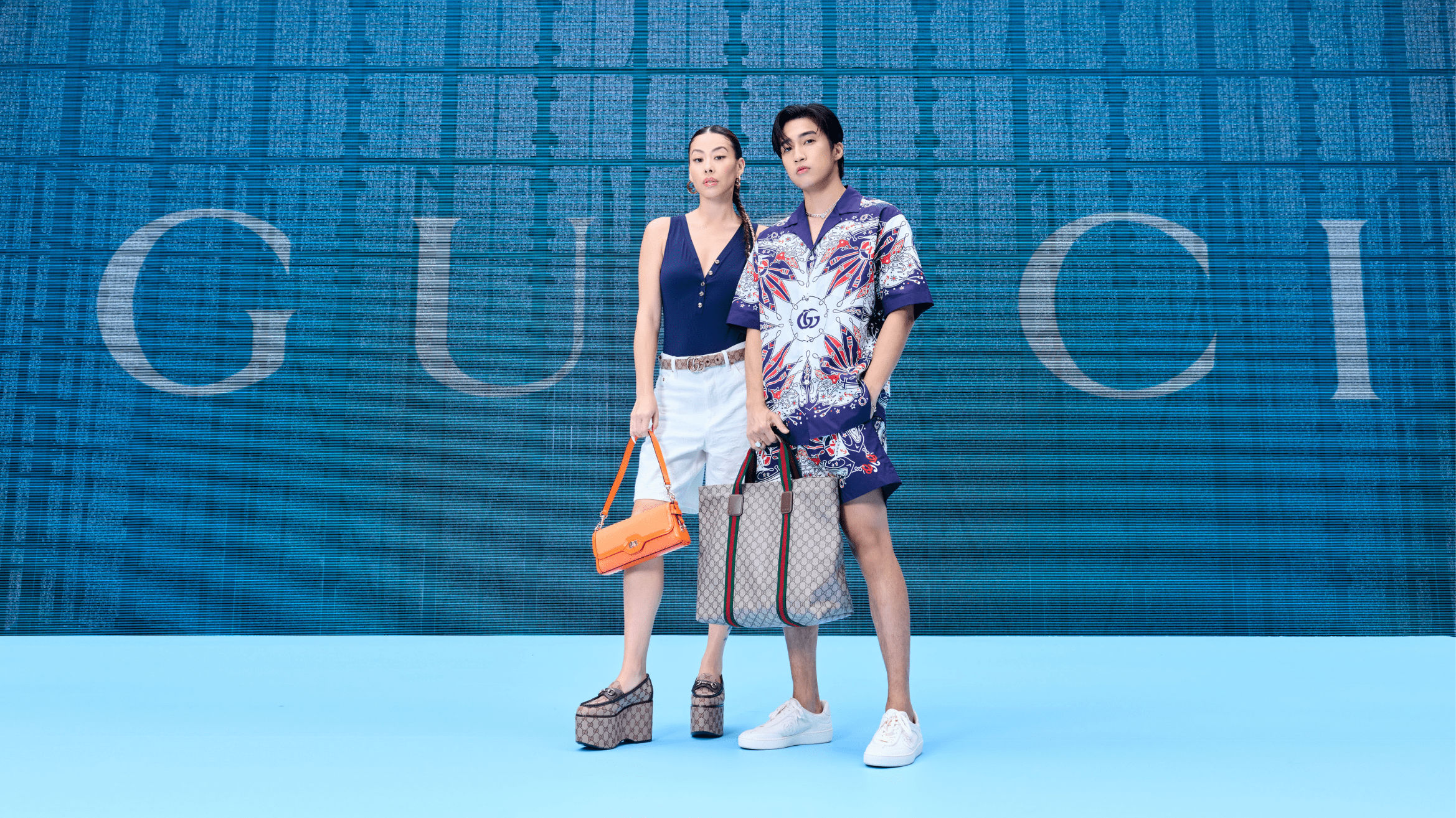 熱浪襲來！GUCCI LIDO 夏日渡假系列攜手Dizzy Dizzo 蔡詩芸、婁峻碩展開最狂派對 | Prestige Online ...