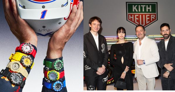 LVMH集團三公子、Lisa及NBA球星站台！KITH X TAG Heuer攜手復刻經典錶款全球限量75套超稀有 | Prestige ...
