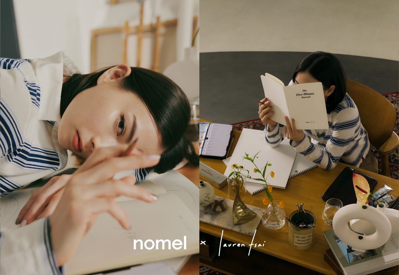 nomel x 藝術家 Lauren Tsai 首度藝術跨界聯乘！傳遞「正向保養」新能量 | Prestige Online - Taiwan